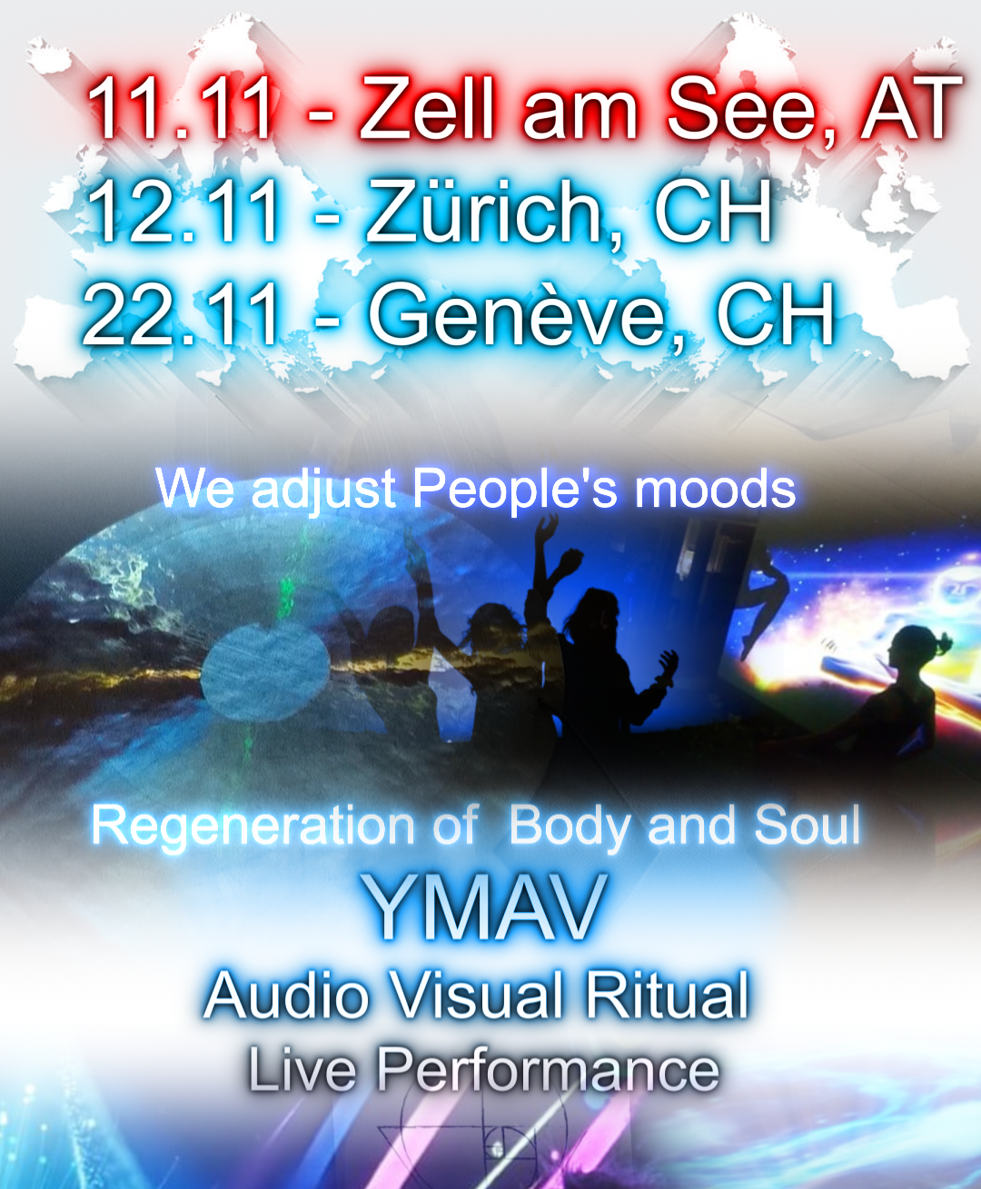 We tune People's moods Audio Visual Ritual Live Performance ...