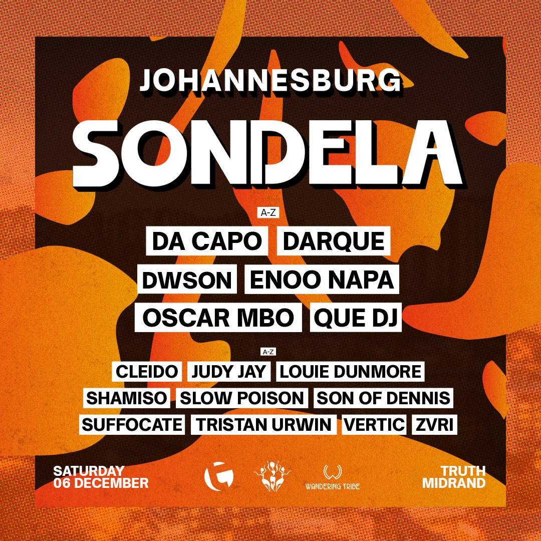 Sondela Johannesburg - 6 Dec 2025 - Truth Nightclub at Truth, Johannesburg