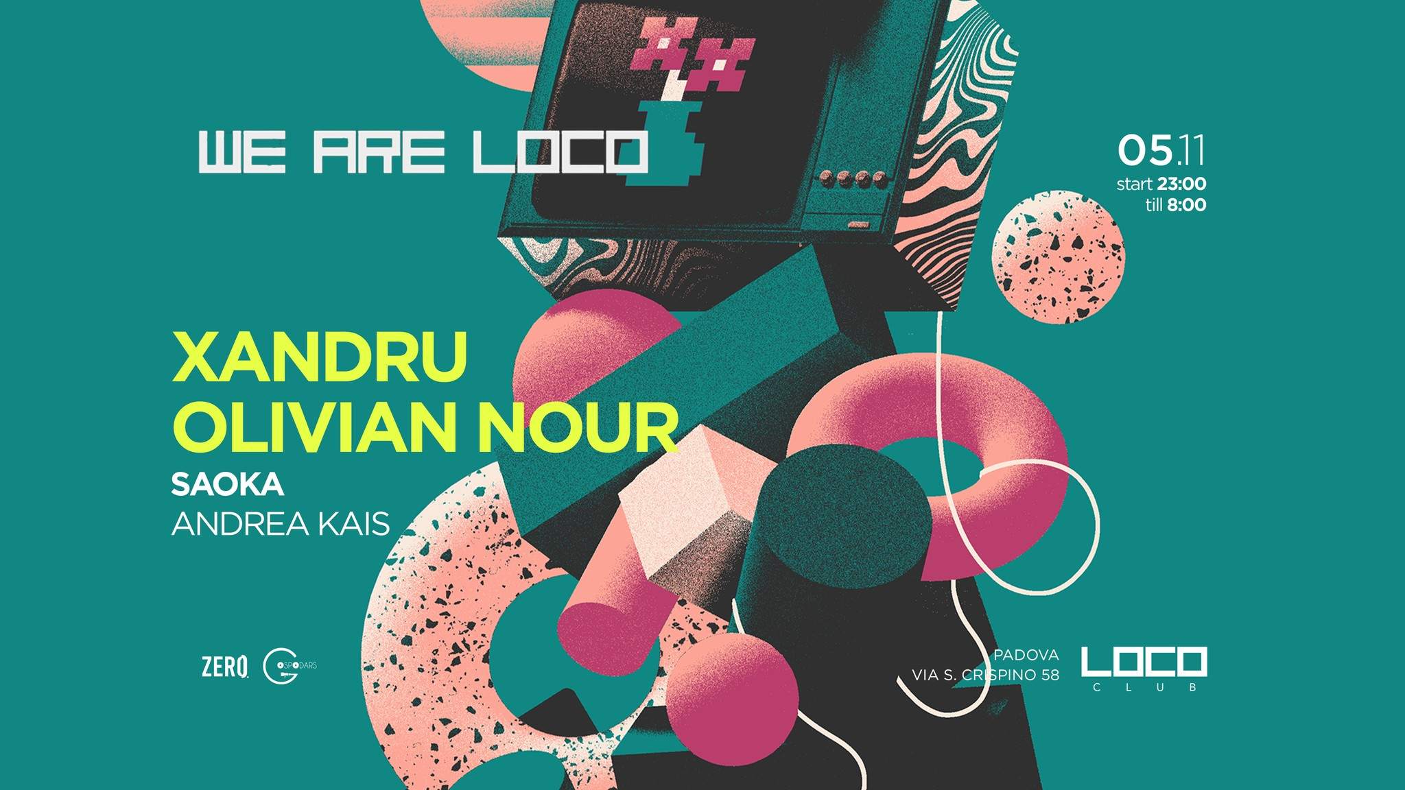 We Are LOCO w// Xandru + Olivian Nour at Loco Club, North