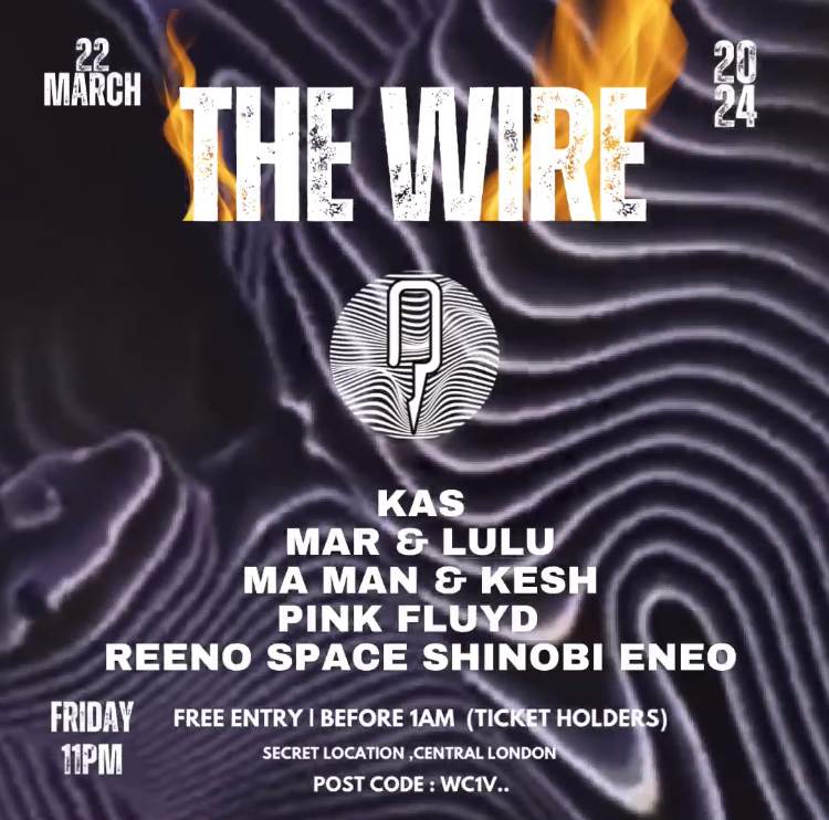 WIRE / The Secret Underground Central London bei TBA, London