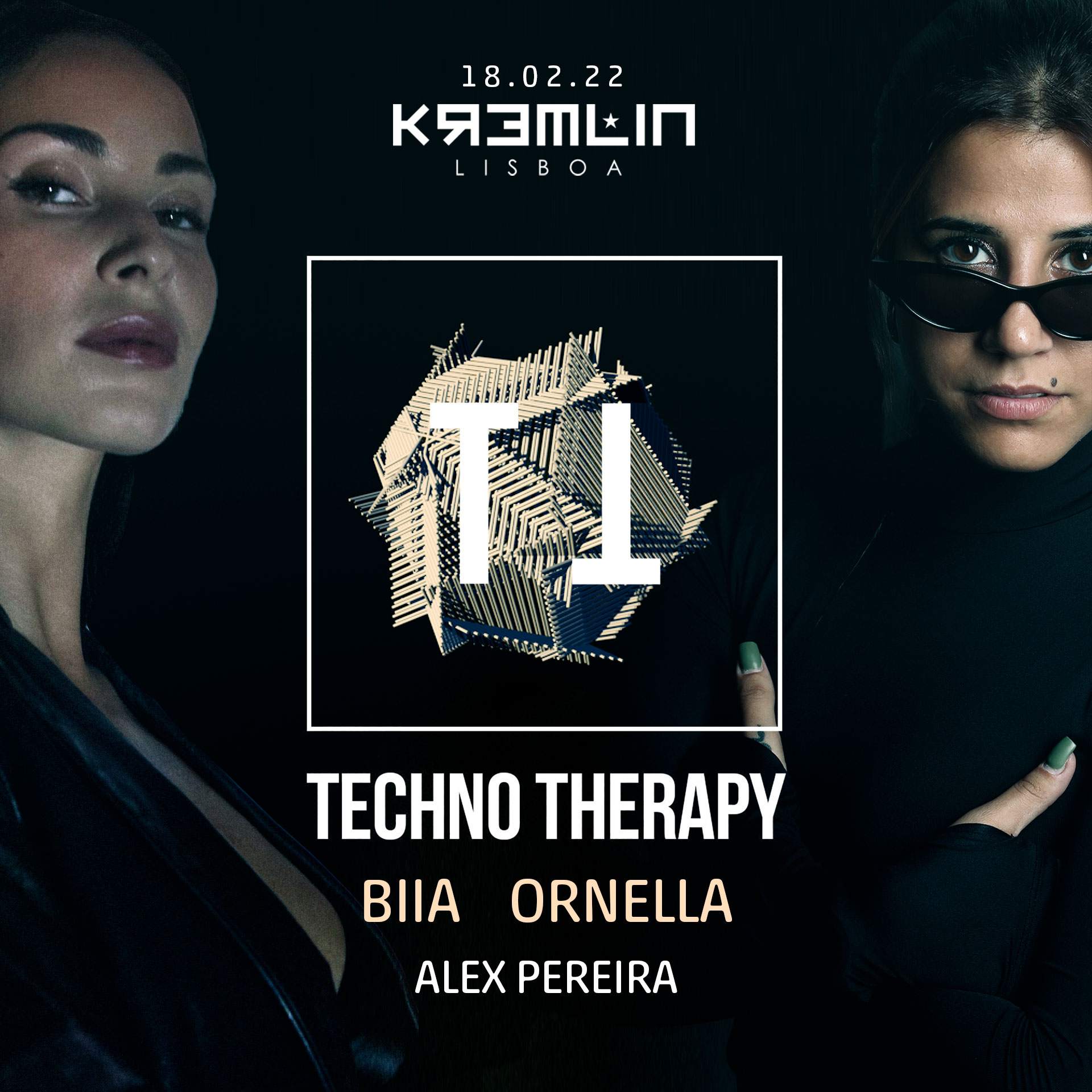 Techno Therapy with BIIA at Kremlin, Lisbon