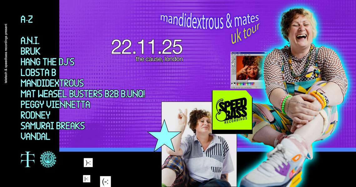 Mandidextrous & Mates feat. A.N.I, Lobsta B, Samurai Breaks & More at ...