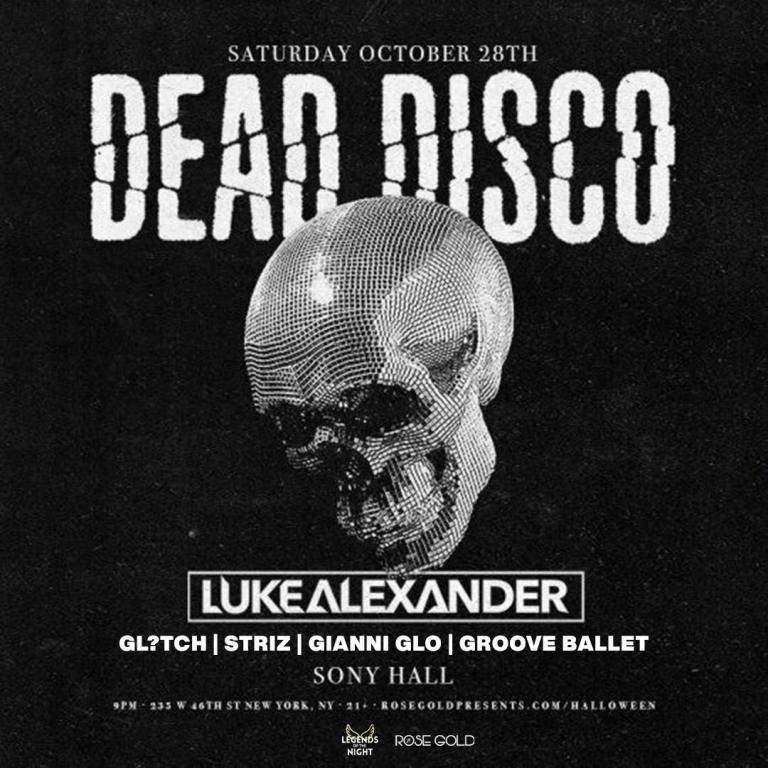 Halloween Dead Disco at Sony Hall, New York City