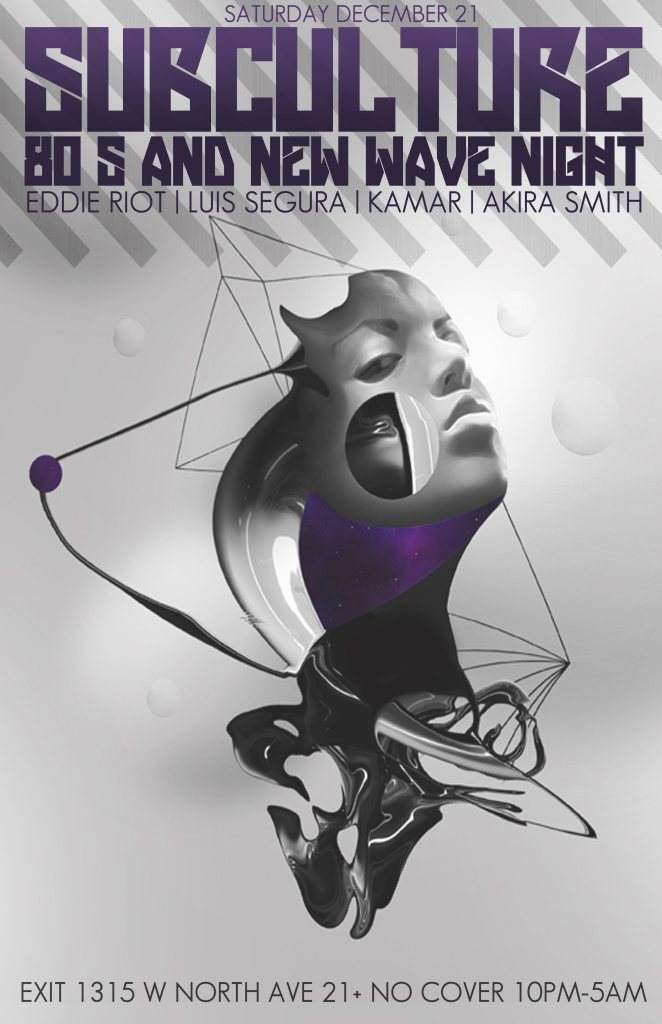 Subculture New Wave and 80's Night a Exit, Chicago