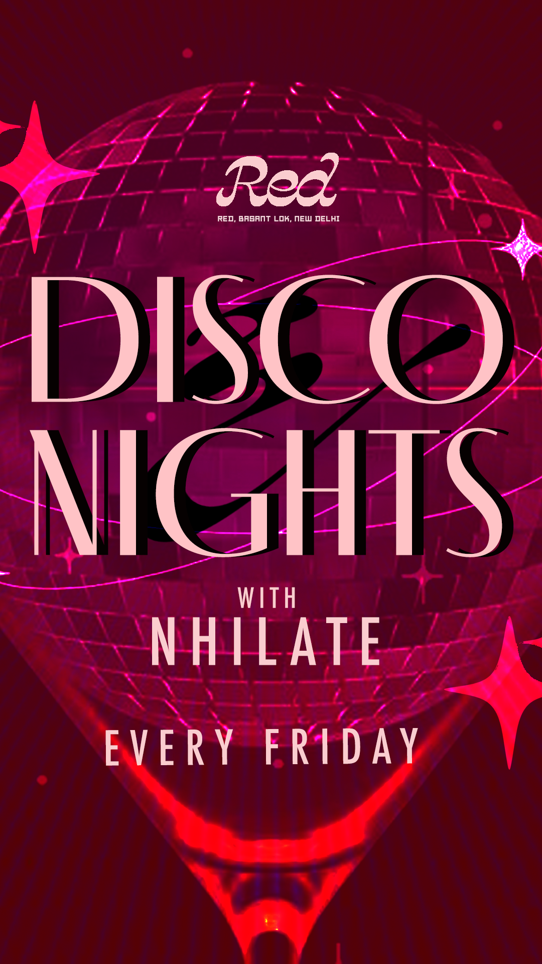 Disco Nights at Red at Red, Vasant Vihar, Delhi