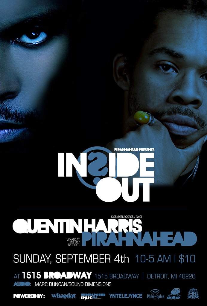 Inside Out! A Night with Quentin Harris & Pirahnahead en 1515 Broadway ...