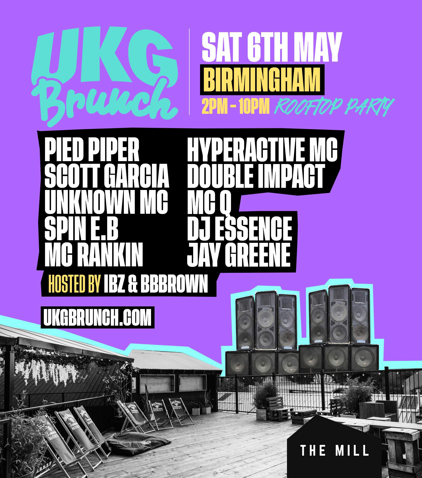 UKG On The Roof - Birmingham at The Mill, Birmingham