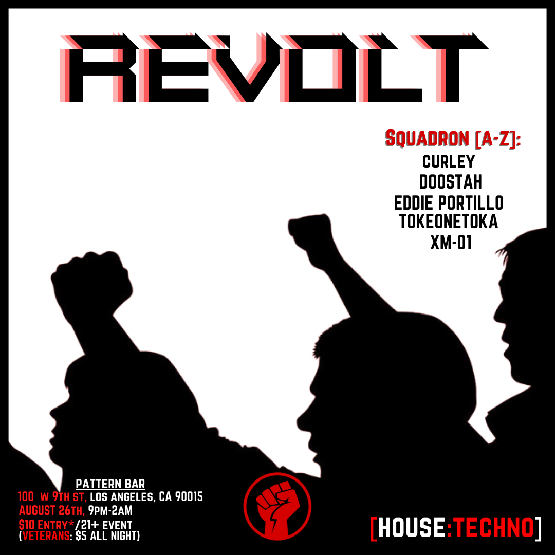 REVOLT bei Pattern Bar, Los Angeles