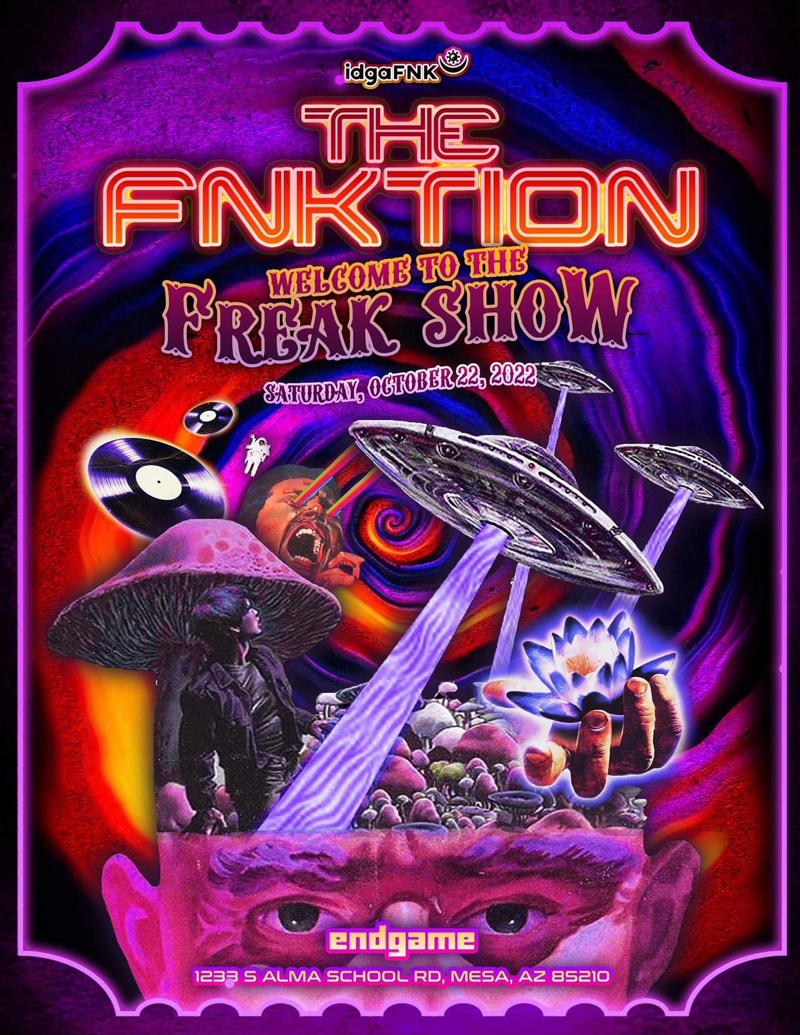 The FNKtion: Freak Show at Club Endgame, Arizona