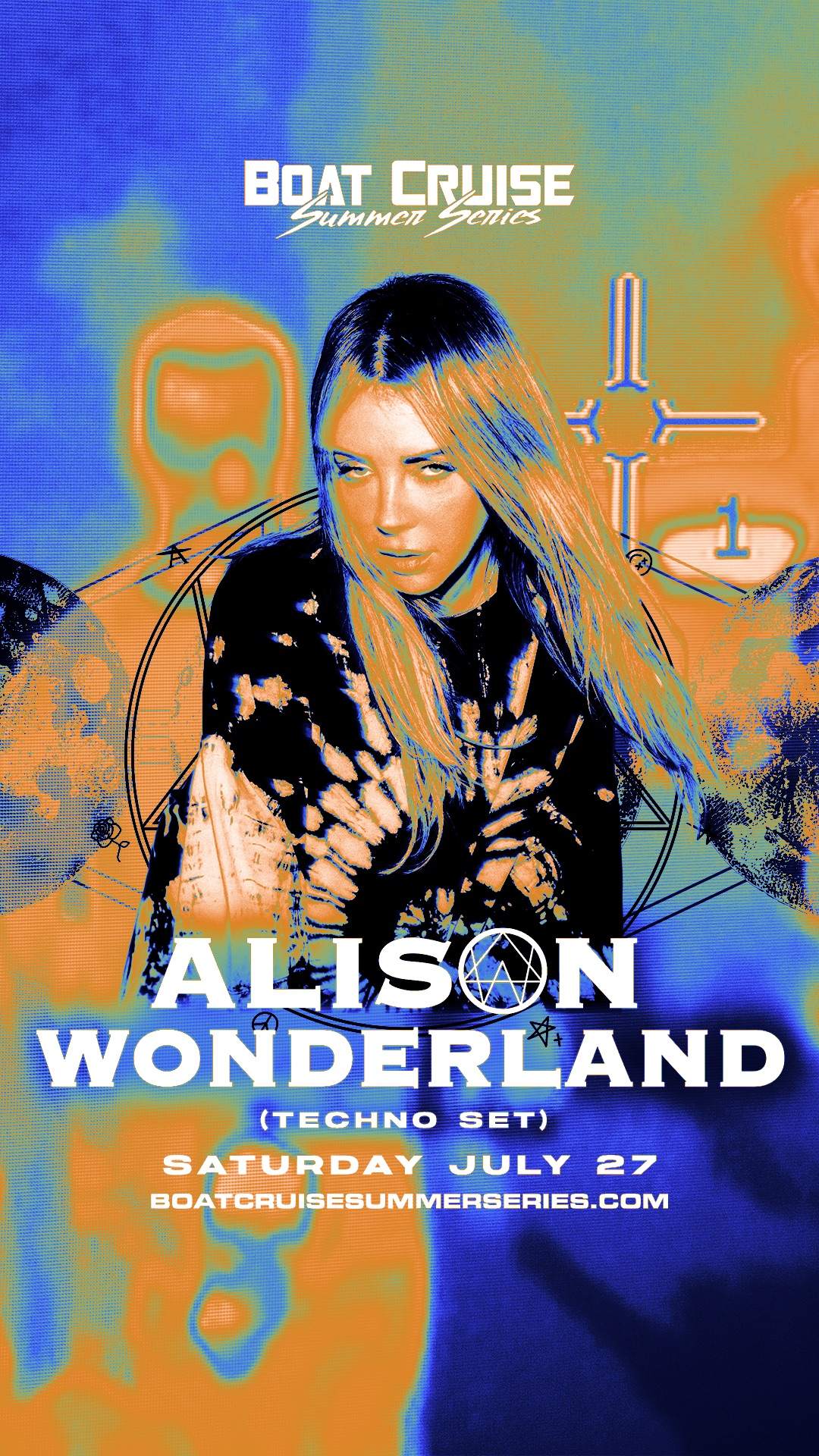 Alison Wonderland (Techno Set) Boat Cruise at Boat Cruise Summer Series ...