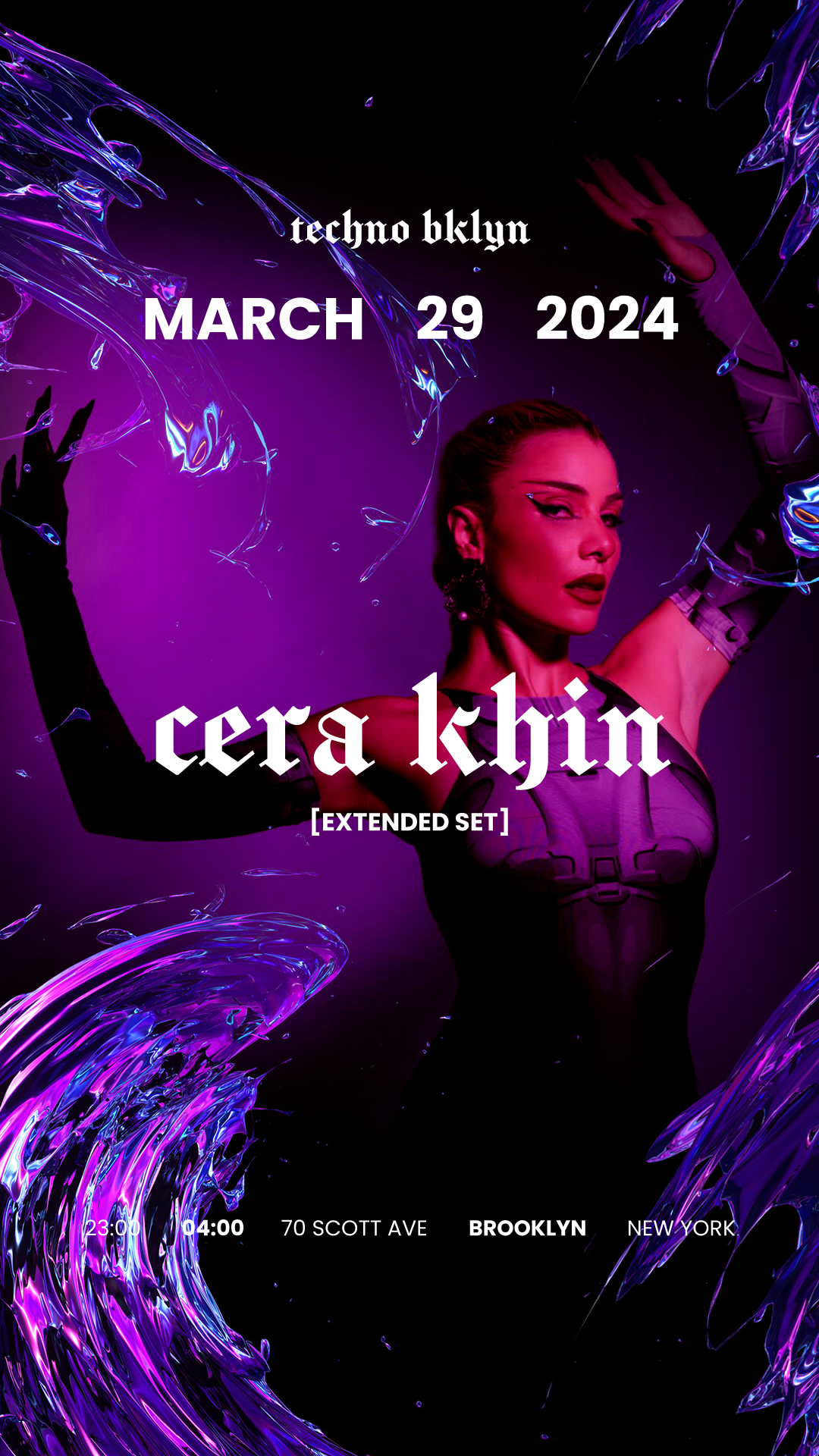 Cera Khin (Extended Set) by Techno Bklyn at The Chocolate Factory, New ...