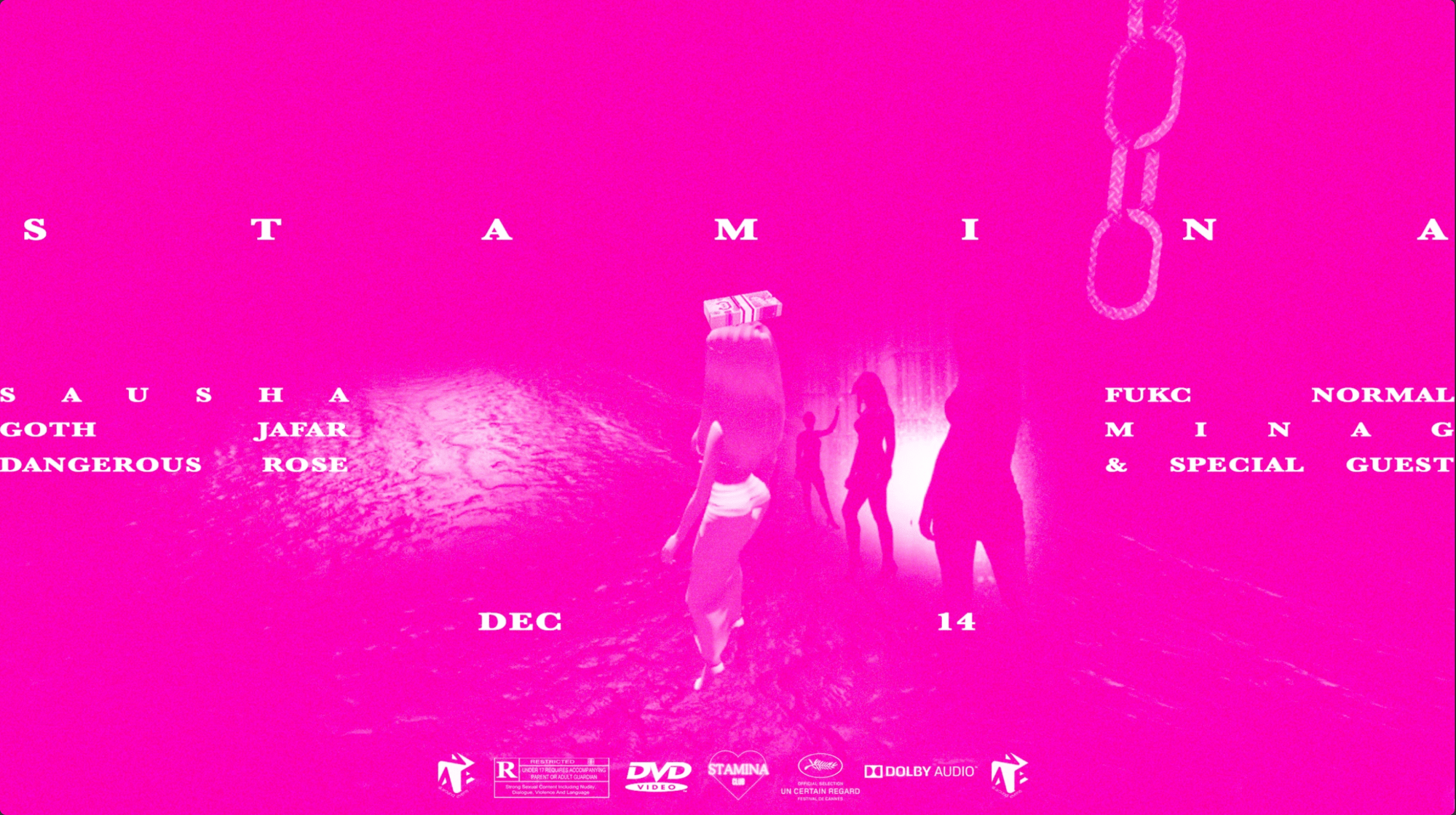 CLUB STAMINA presents Slim Soledad, Sausha, GOTH JAFAR, DANGEROUS ROSE ...