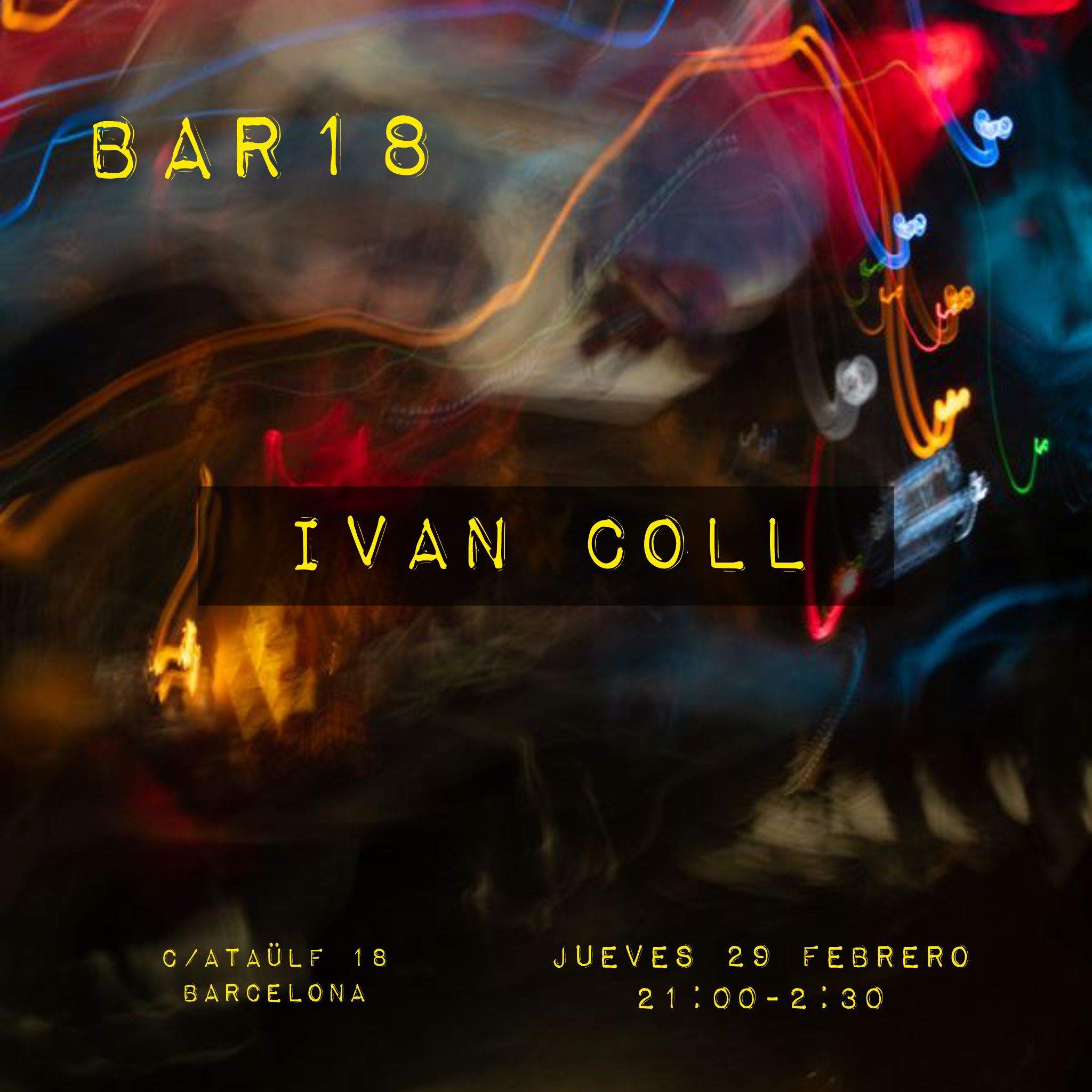 18 - IVAN COLL at 18, Barcelona