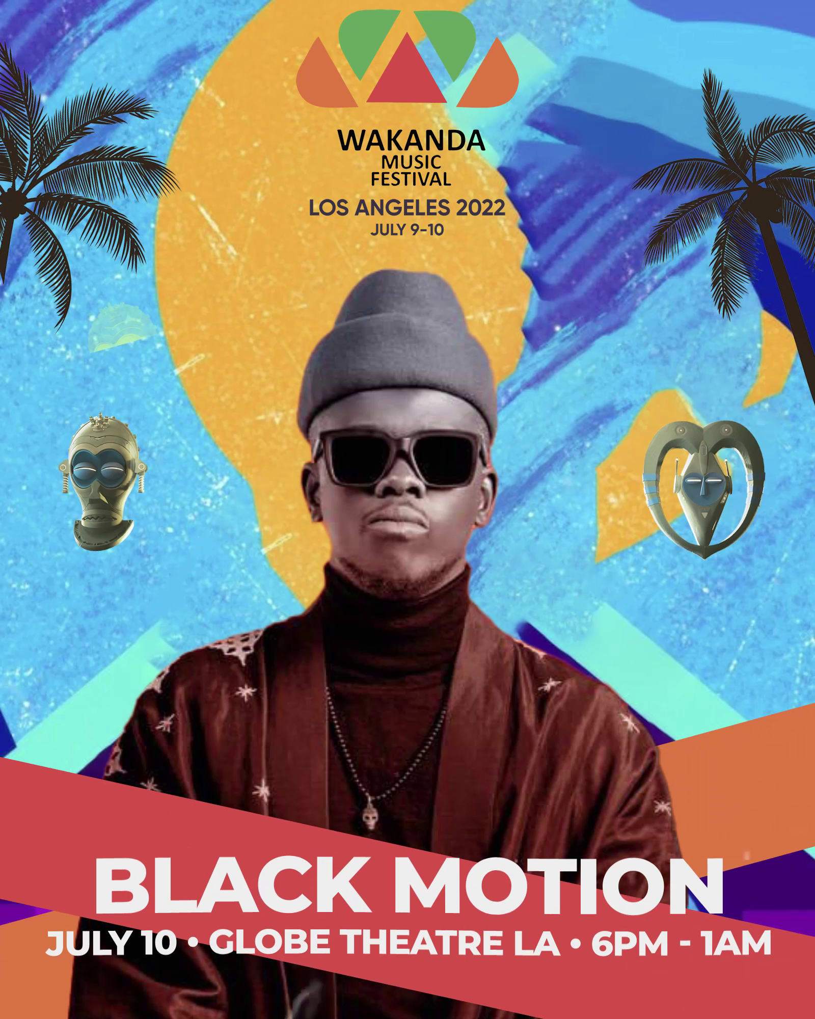 Wakanda Music Festival Los Angeles '22 at The Globe Theatre, Los Angeles