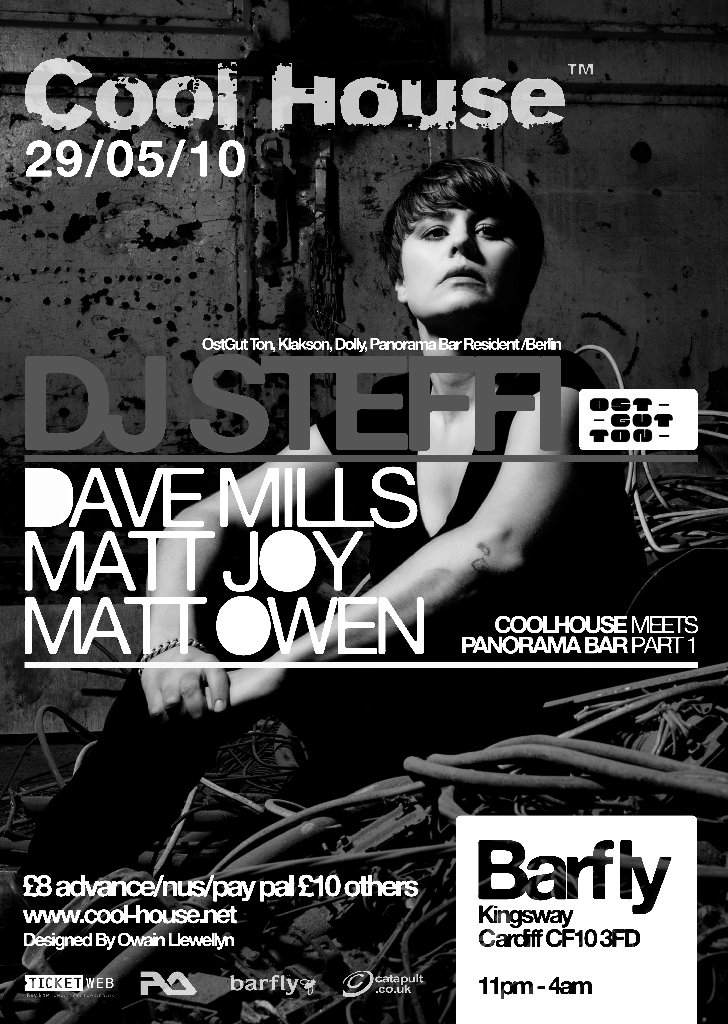 Cool House Meets Panorama Bar with Steffi bij Barfly, Cardiff