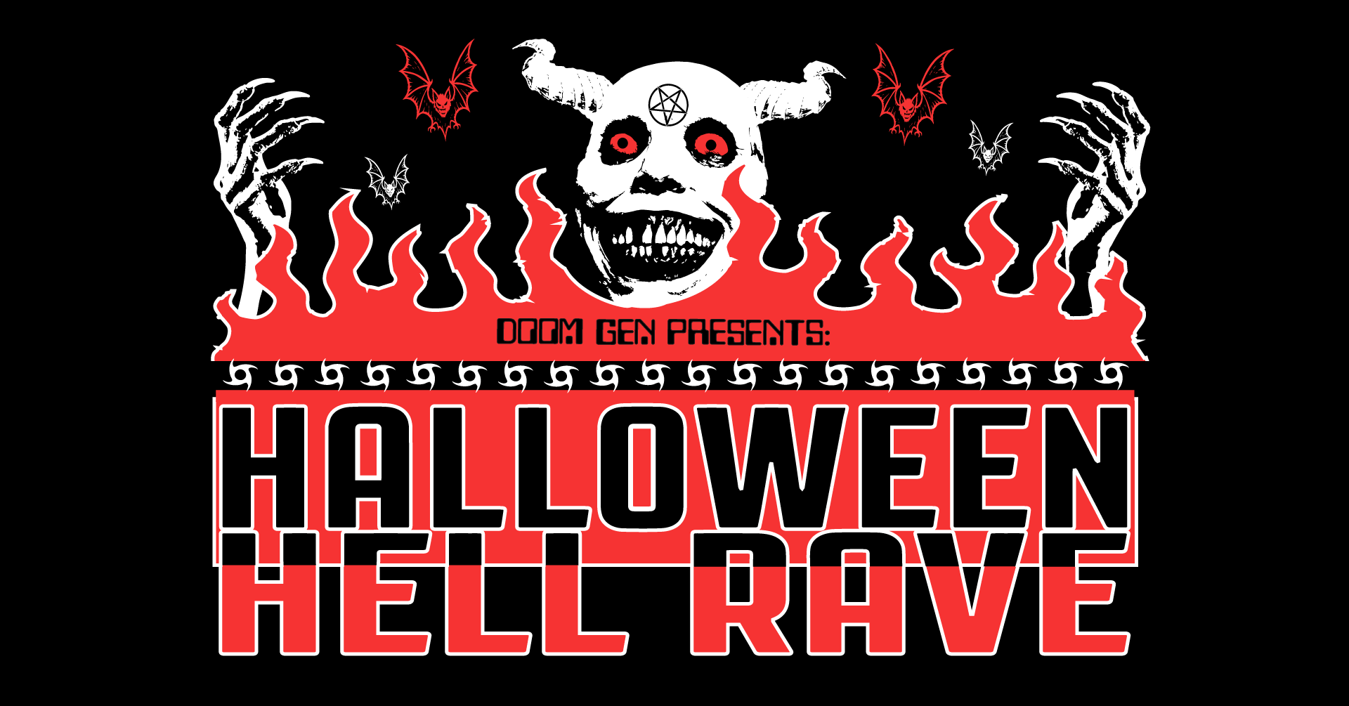 DOOM GEN presents: Halloween Hell Rave at Laundry, Melbourne