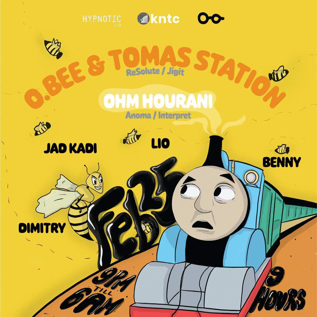 O.BEE x Tomas Station, Montreal Debut at TBA - Montreal, Montreal