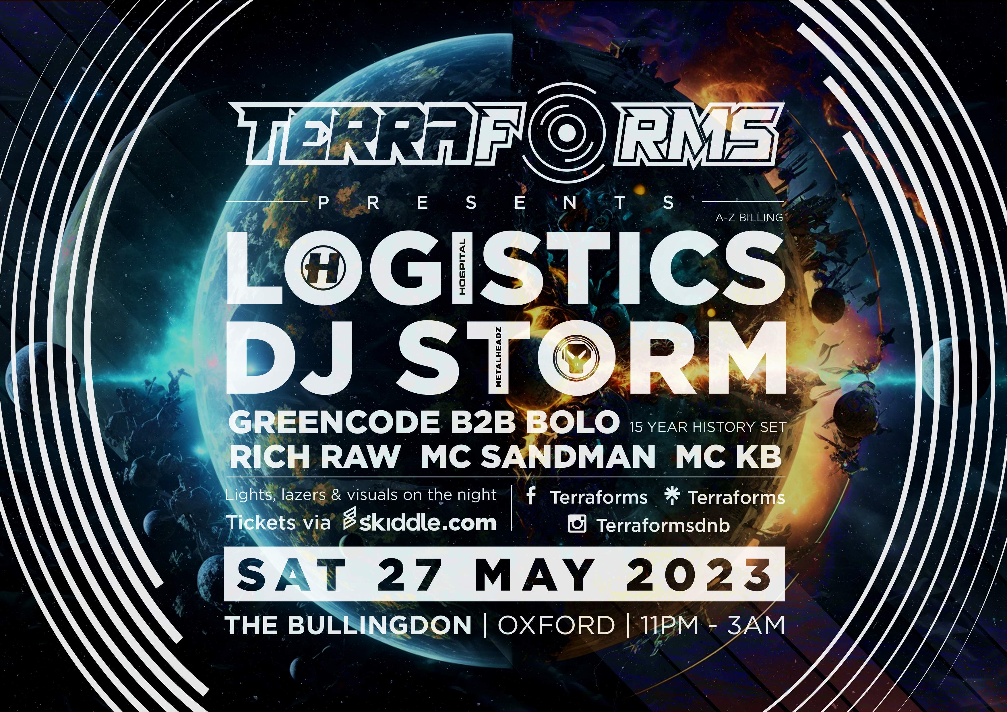 Terraforms: 15 Year Celebrations at The Bullingdon, South + East