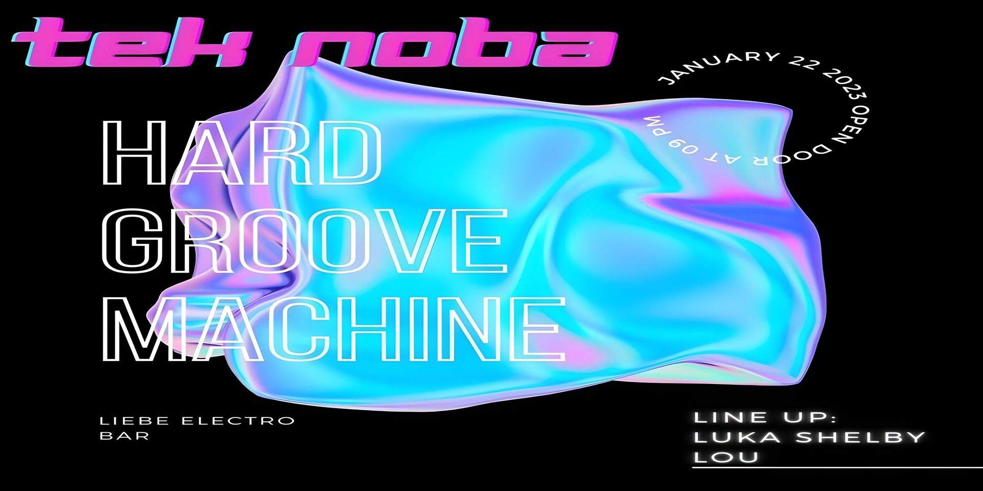 HARD GROOVE MACHINE at Le Liebe, Paris