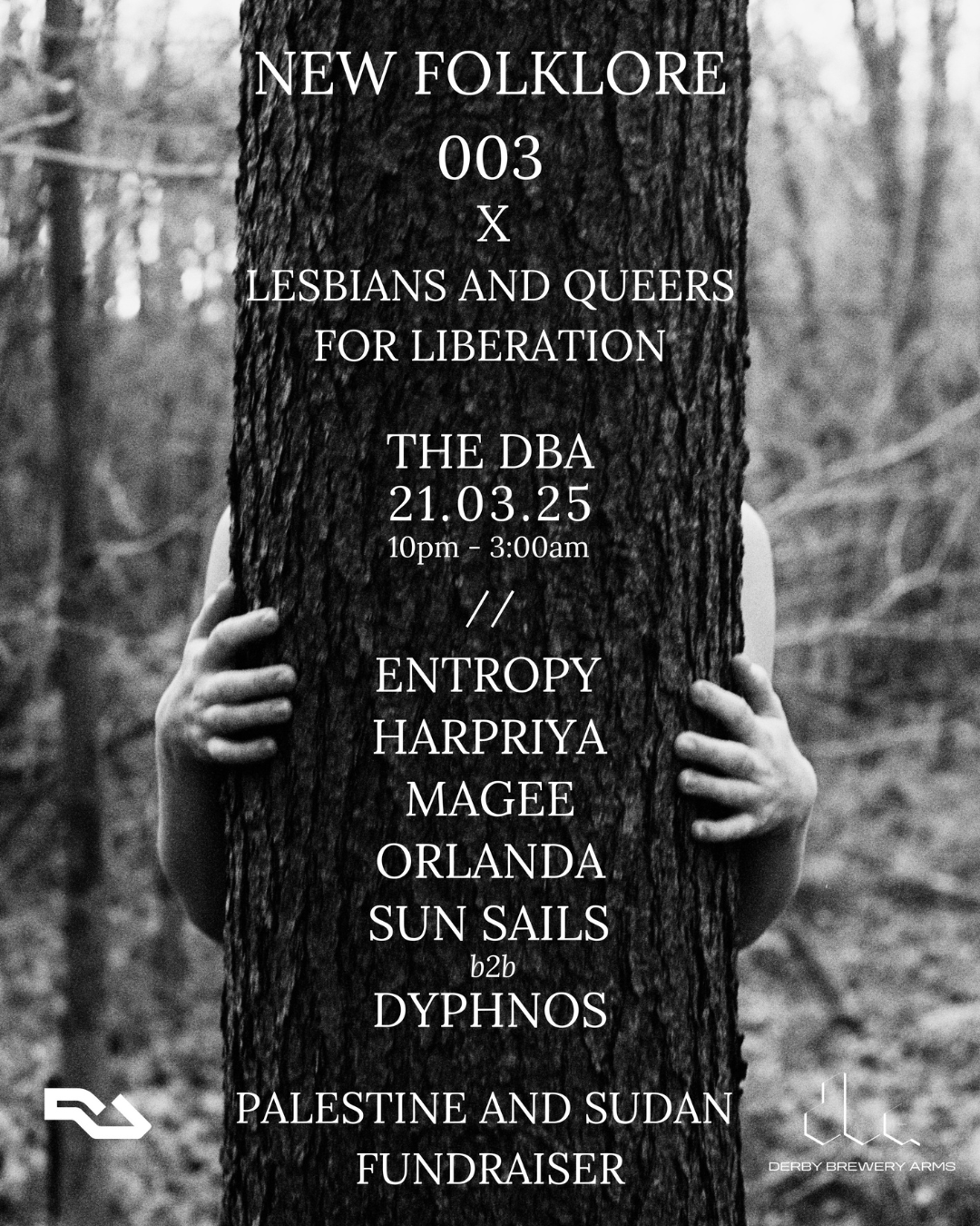 New Folklore 003 X LQ4L- Palestine & Sudan Fundraiser at The DBA ...