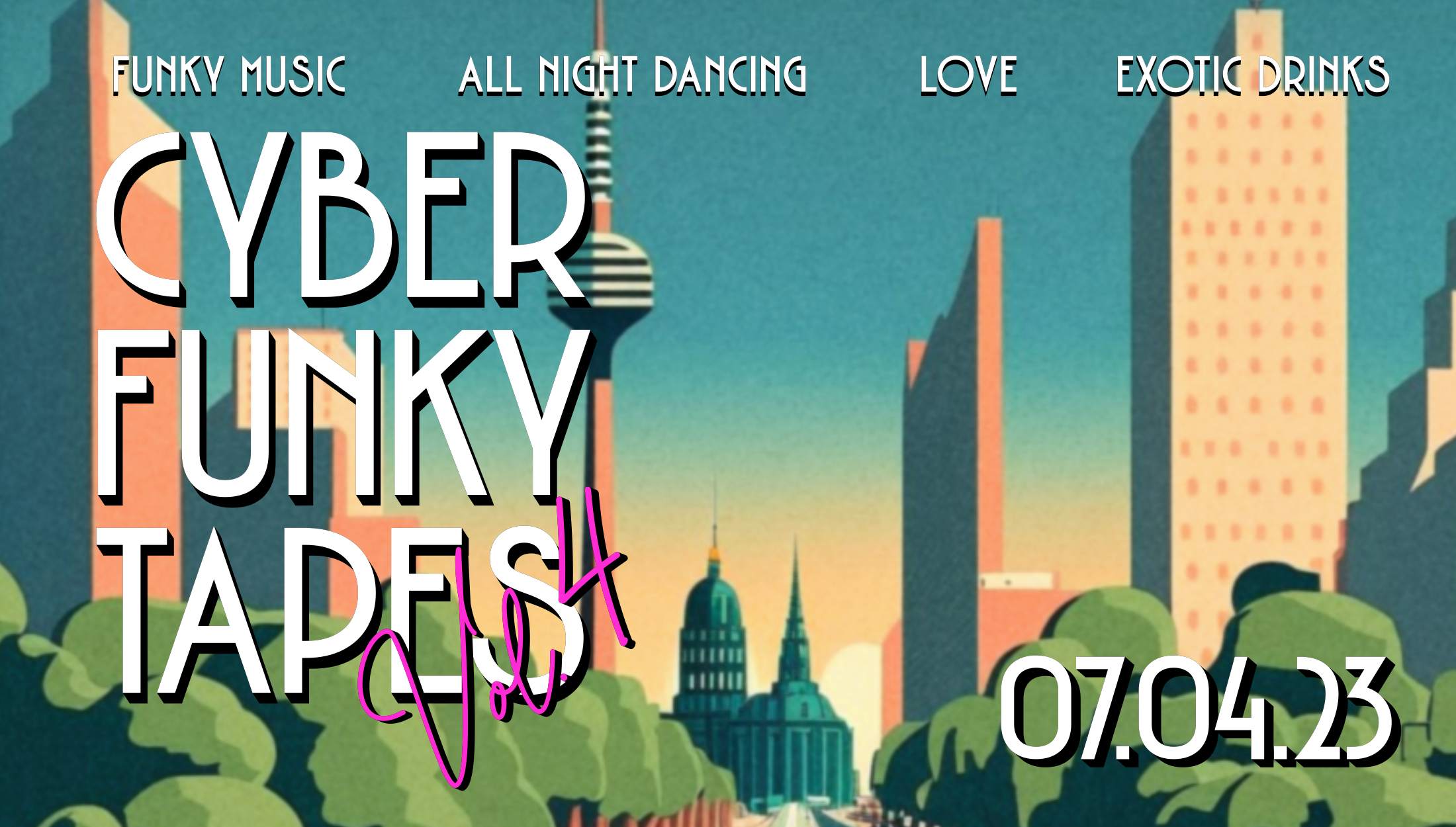 Cyber Funky Tapes at Monarch, Berlin