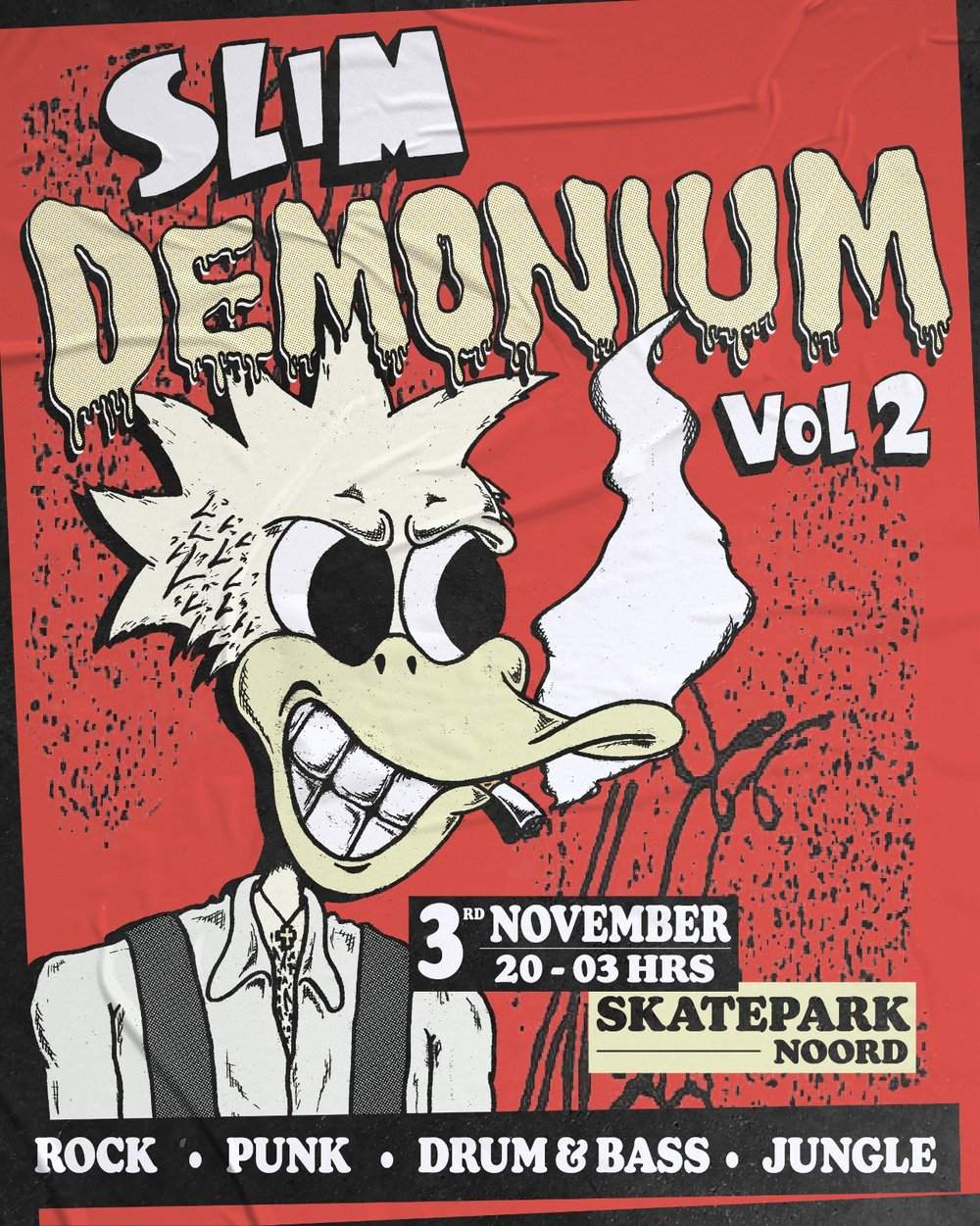 Slim Demonium Vol.2 at Skatepark Noord, Amsterdam