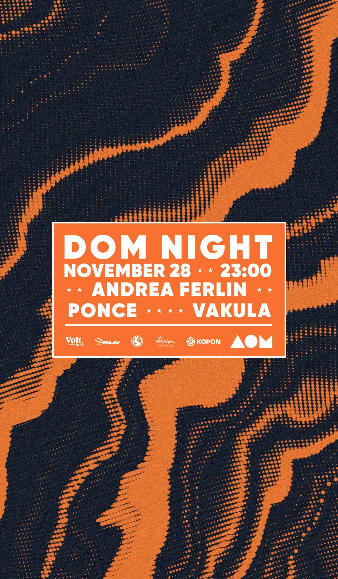 DOM NIGHT at DOM, Sofia