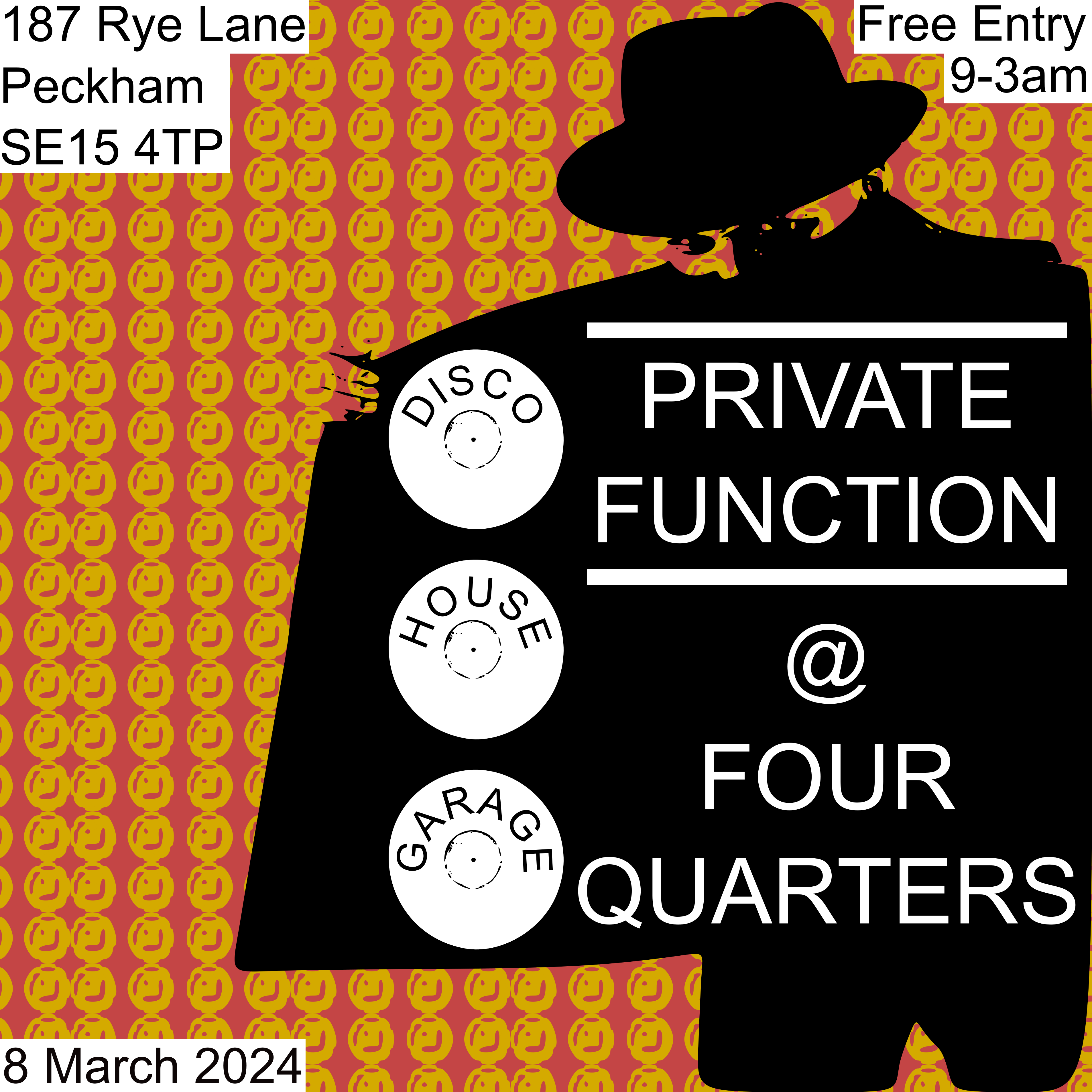 Private Function en Four Quarters, London