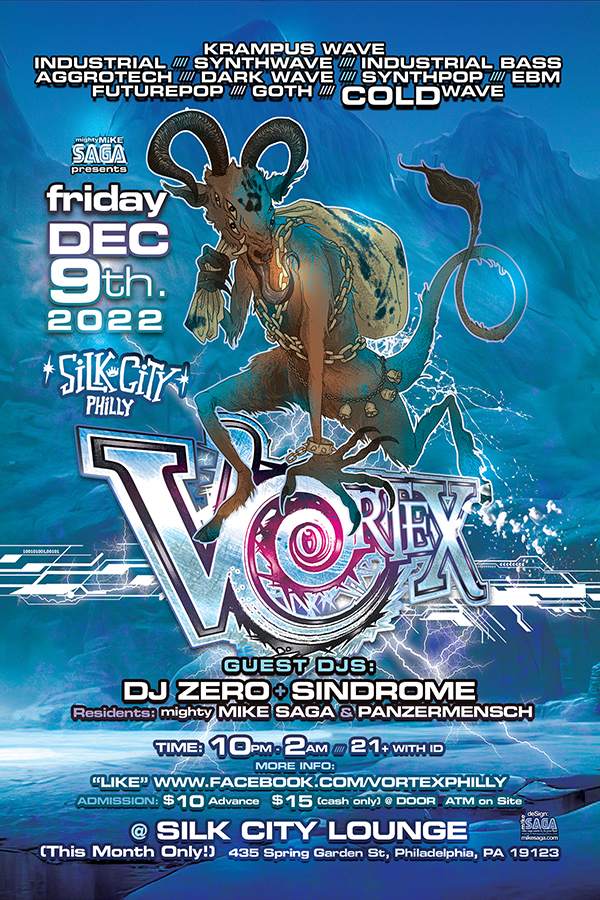 Mike Saga presents: VORTEX Lounge Philly at Silk City, Philadelphia