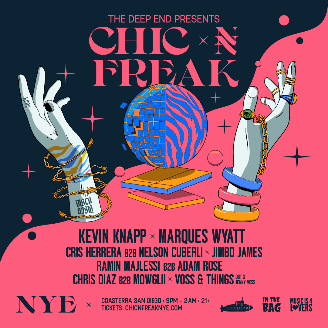Chic N Freak NYE: Kevin Knapp, Marques Wyatt, + more at Coasterra, San ...