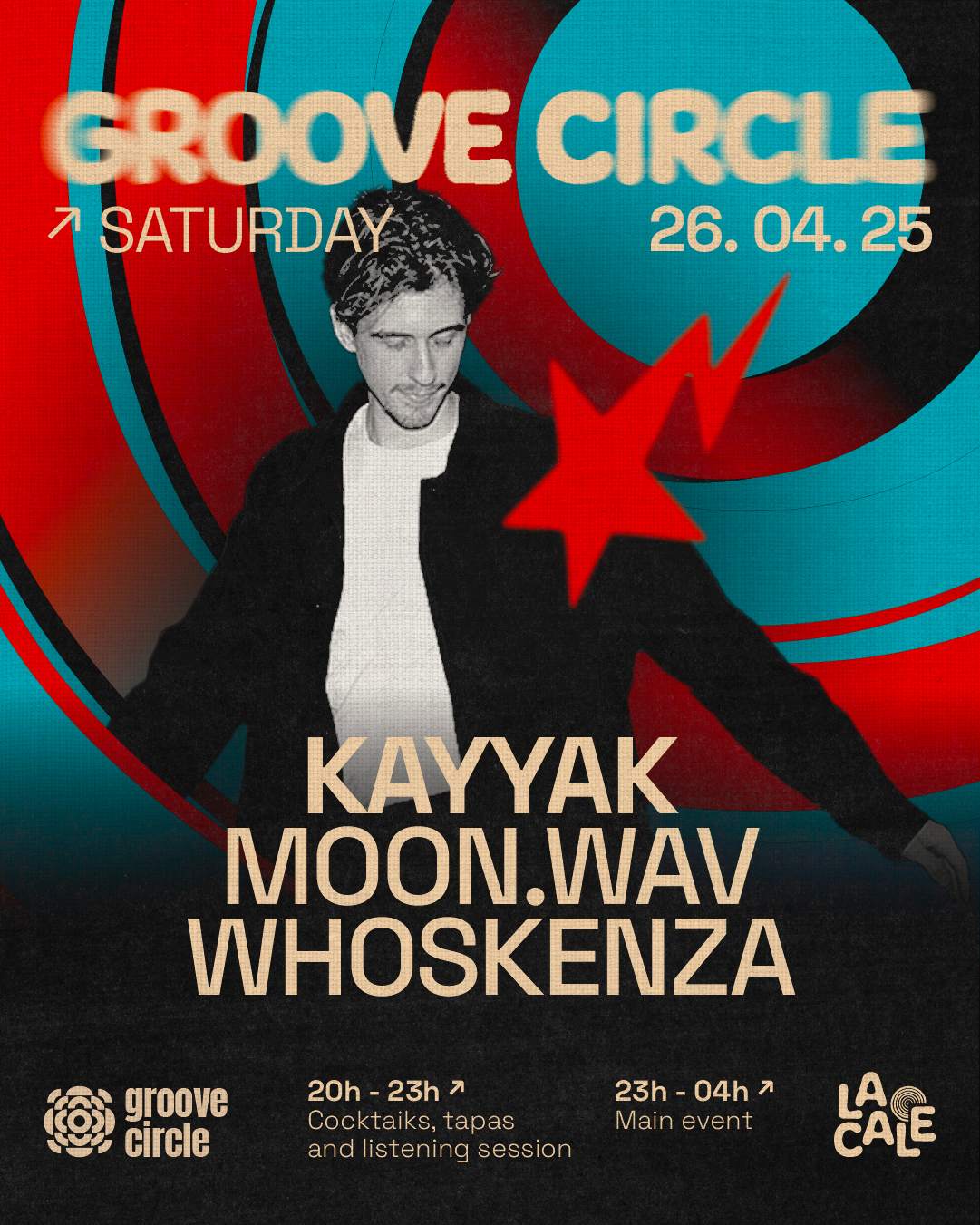 La Cale pres. 'Groove Circle' with KAYYAK & MOON.WAV at La Cale Rabat ...