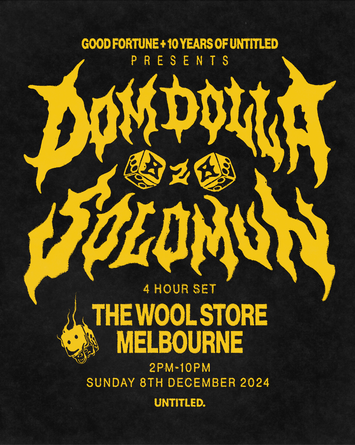 Dom Dolla B2B Solomun - The Wool Store at The Wool Store, Melbourne