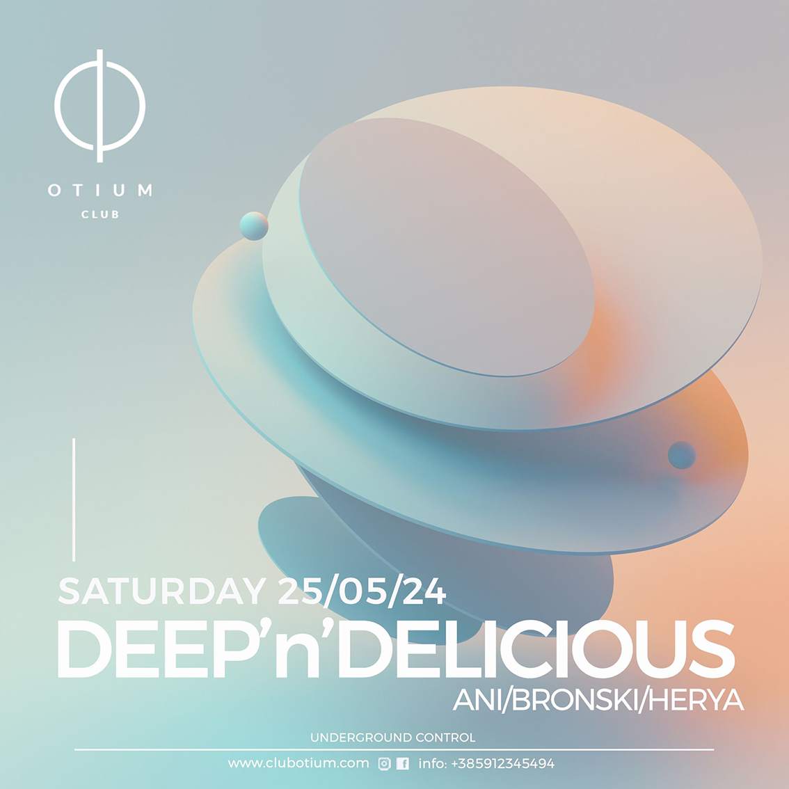 Deep'n'Delicious at Otium Club Split bei Club Otium, Kroatien