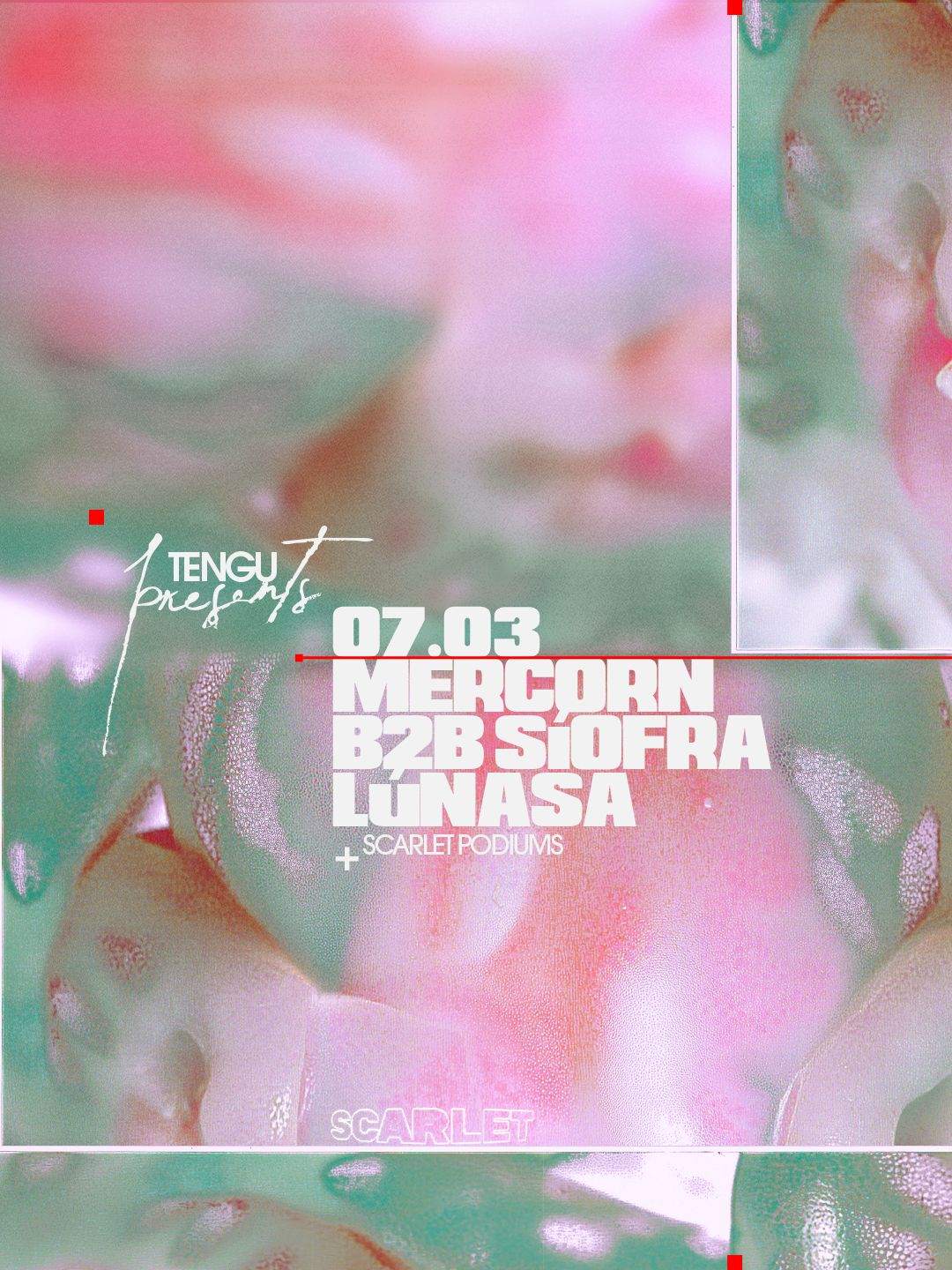 Tengu presents: Mercorn b2b Síofra & Lúnasa + SCARLET PODIUMS at ...