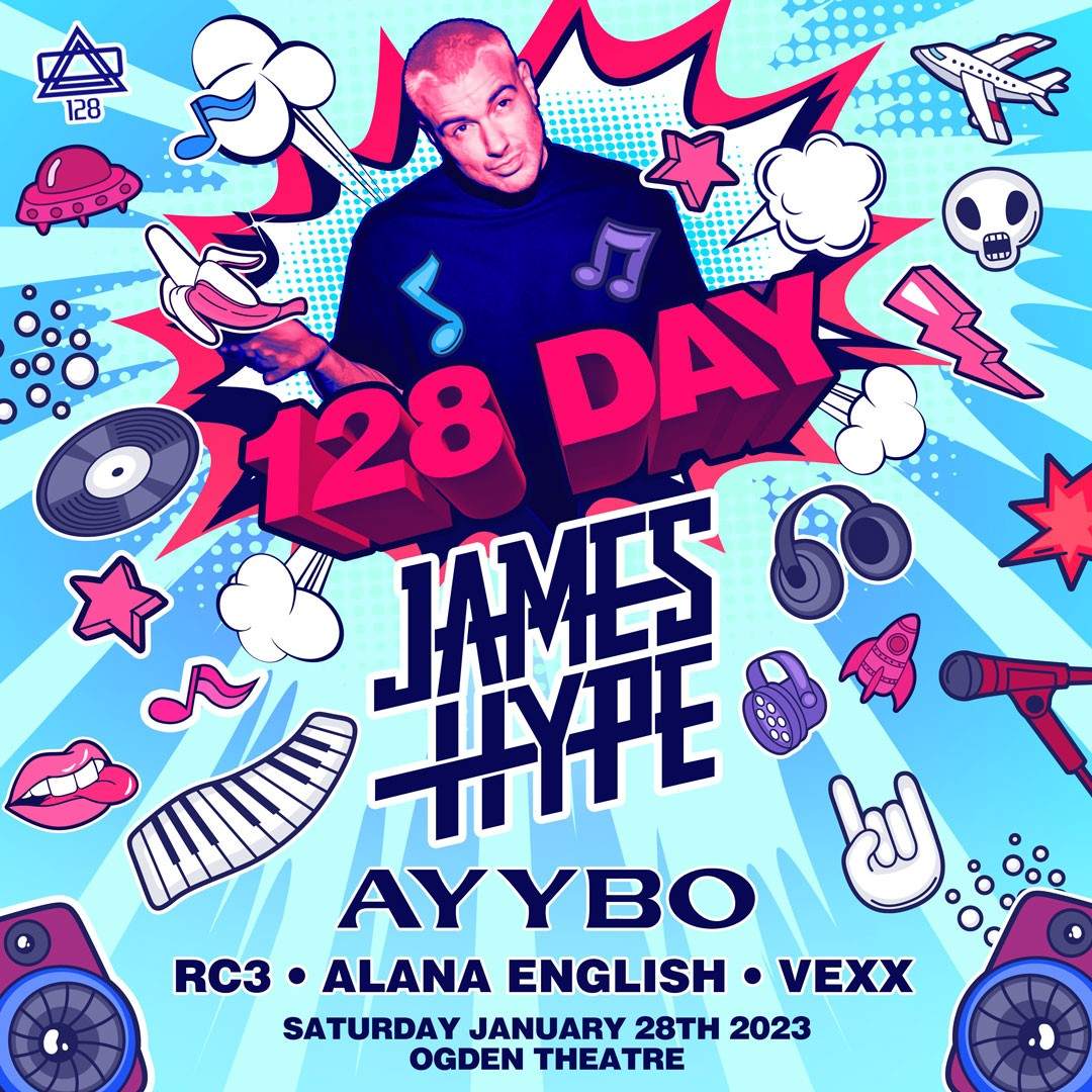 128 Day feat. James Hype at Ogden Theatre, Denver