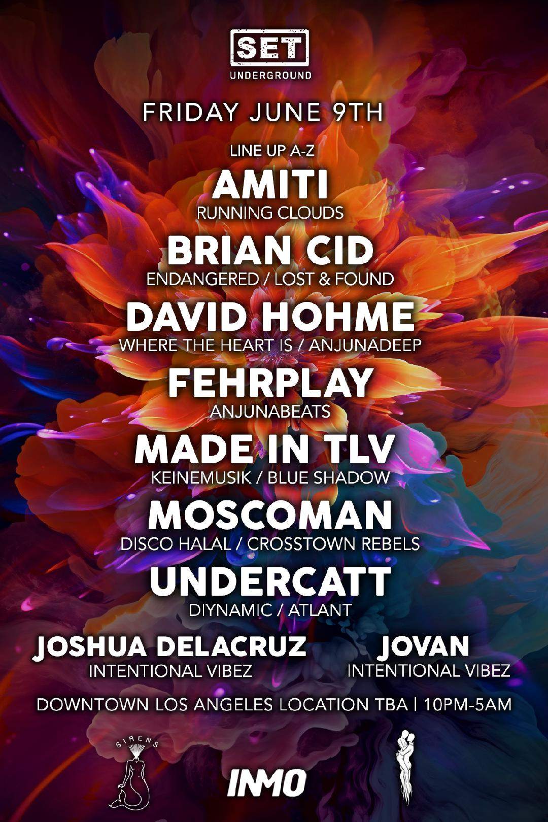 SET Underground with David Hohme, Fehrplay, Moscoman, Undercatt & More ...