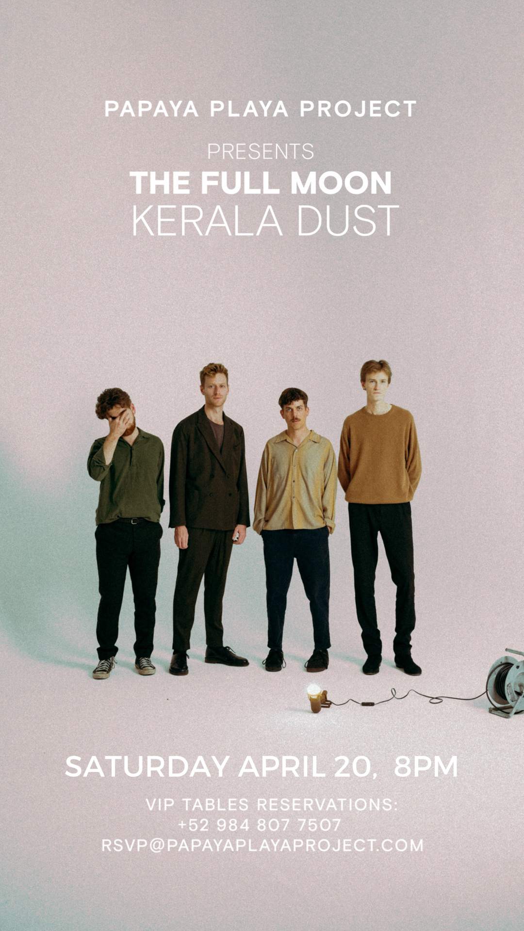 THE FULL MOON - Kerala Dust LIVE by Papaya Playa Project at Papaya ...