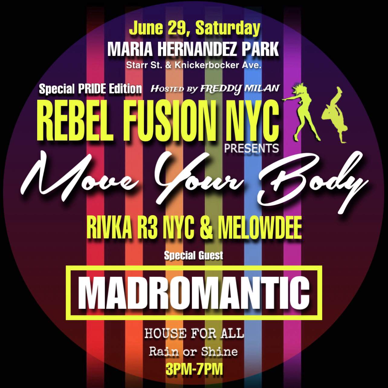 Rebel Fusion NYC: MOVE YOUR BODY 'Special Pride Edition' RIVKA R3 NYC ...