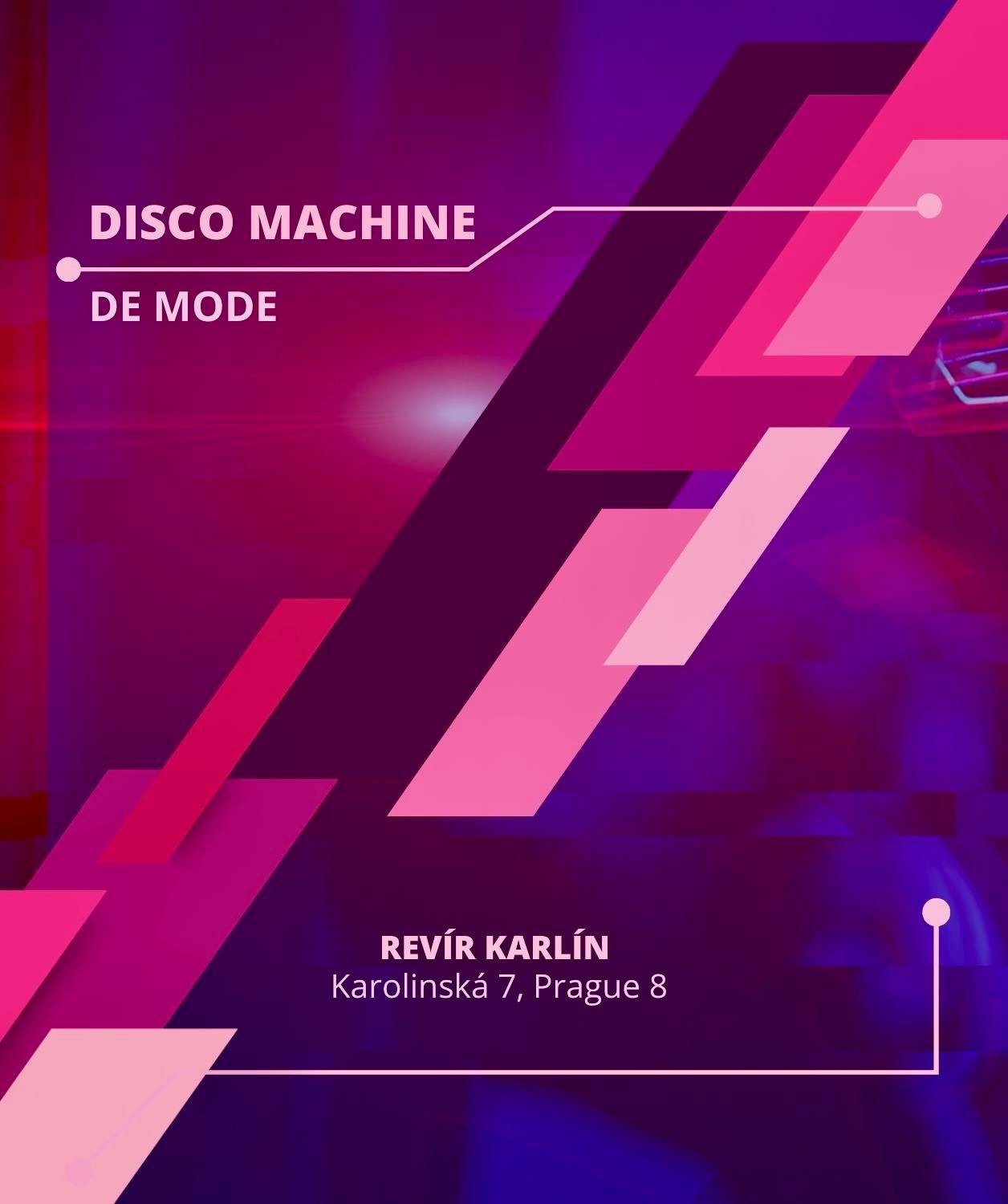 DISCO MACHINE at Revír Karlín, Prague