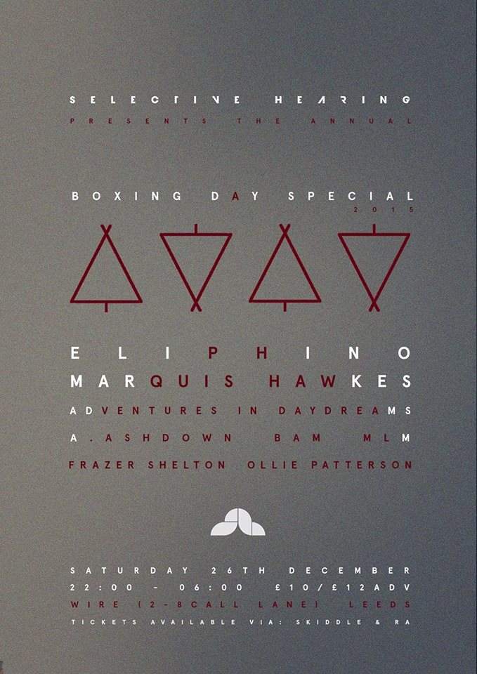 Selective Hearing presents: The Annual Boxing Day Special with Eliphino ...