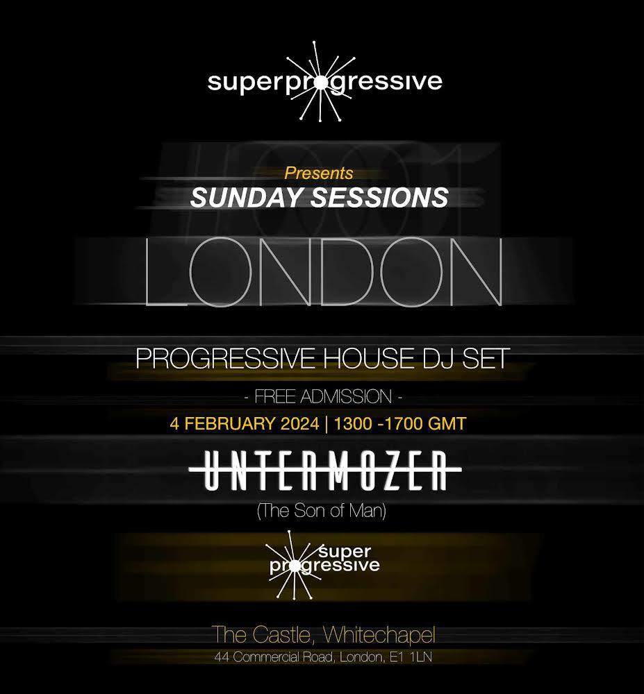 Super Progressive Sunday Sessions: London at The Castle, London