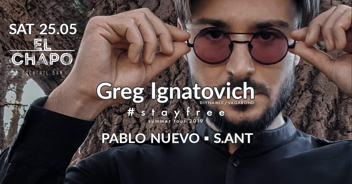 El Chapo presents Greg Ignatovich | a El Chapo Cocktail Bar, Athens