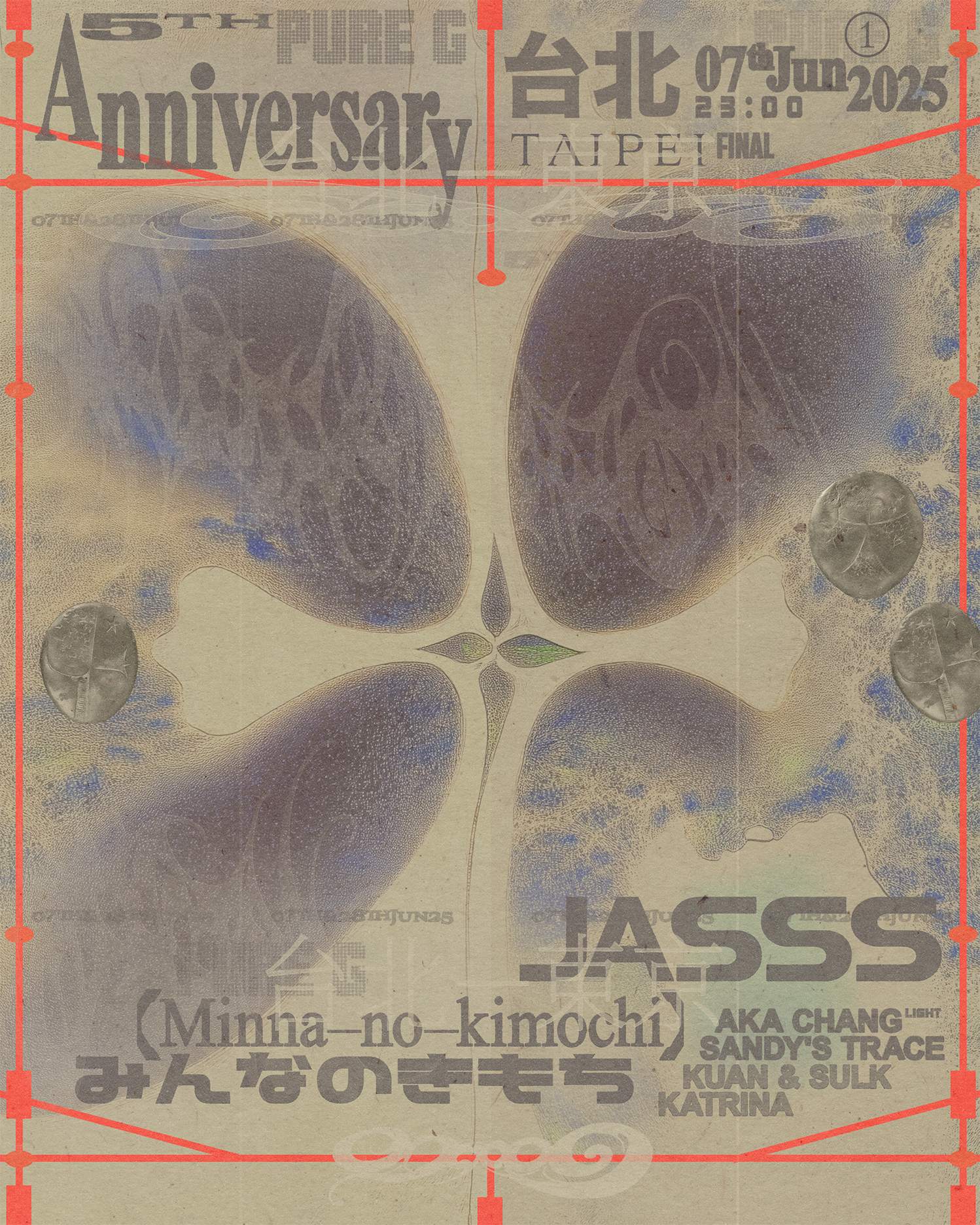 PURE G 5 YEARS: JASSS ⊹ Minna-no-Kimochi en Final, Taipei