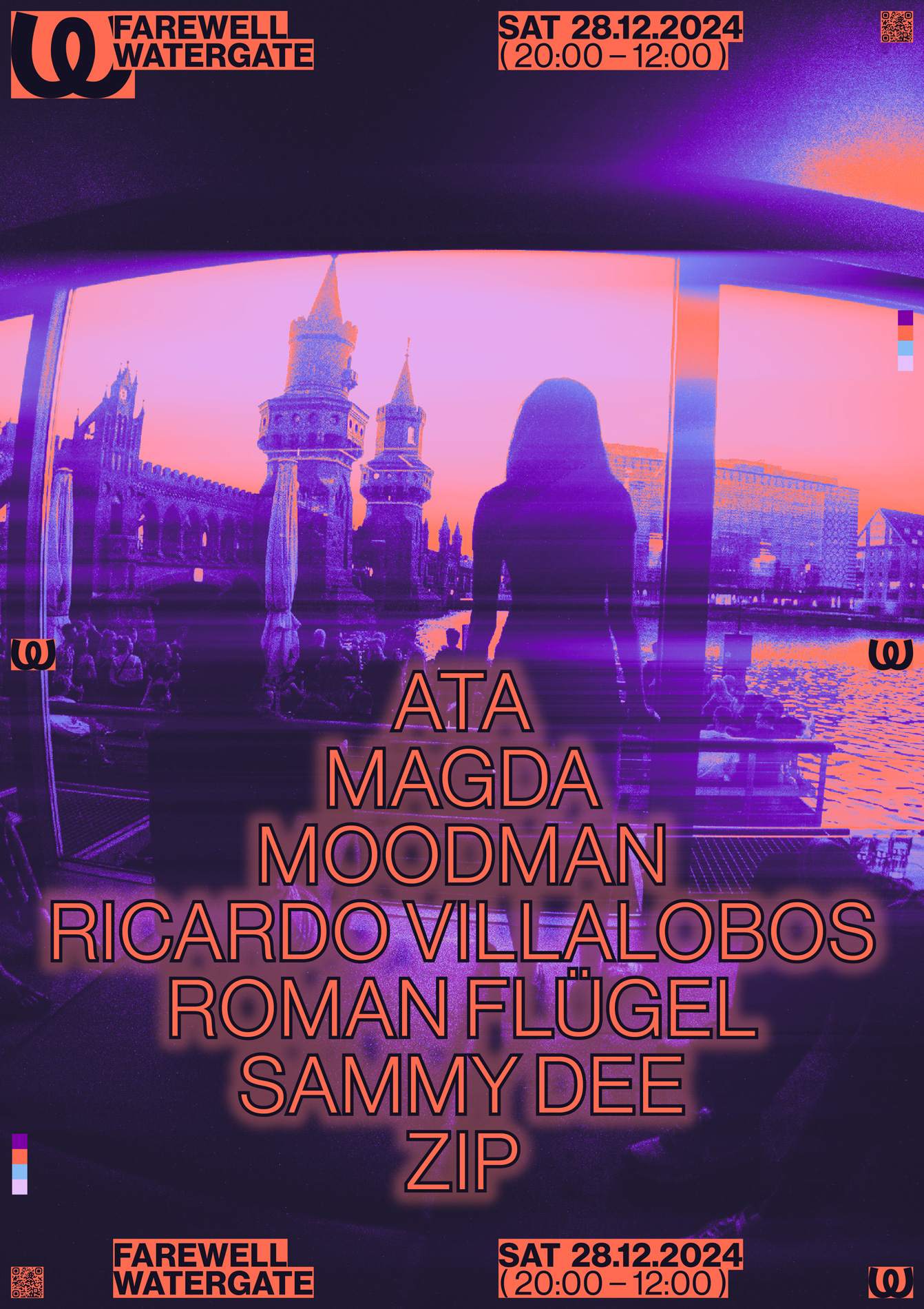 Farewell Watergate with Ricardo Villalobos, Magda, Zip, Ata - TICKETS ...