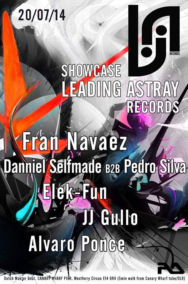 Leading Astray Records Showcase w\ Fran Navaez, Danniel Selfmade B2B ...
