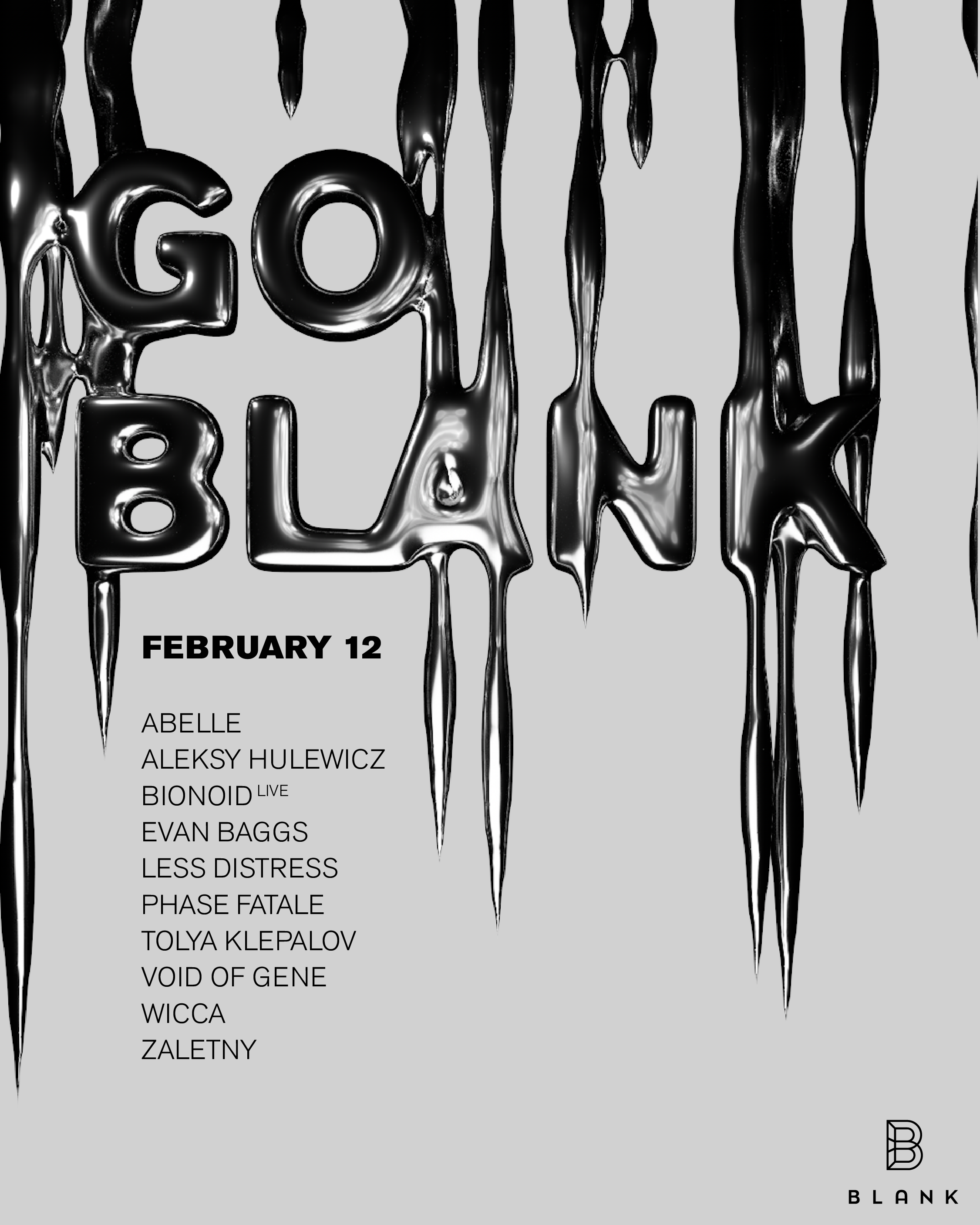 Go Blank at Blank, Saint Petersburg