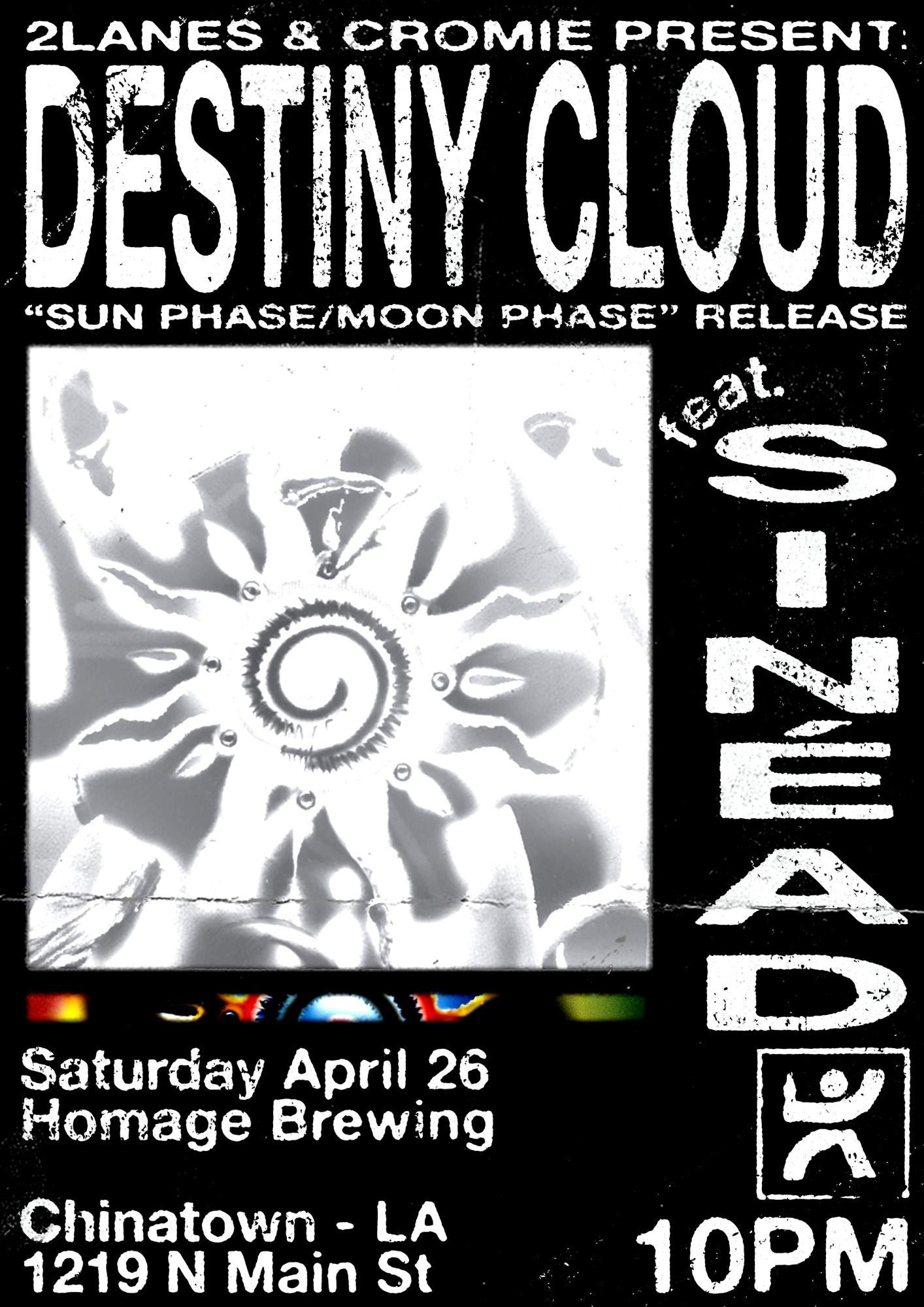 2 Lanes & Cromie present: DESTINY CLOUD with Sinead at Homage Brewing ...