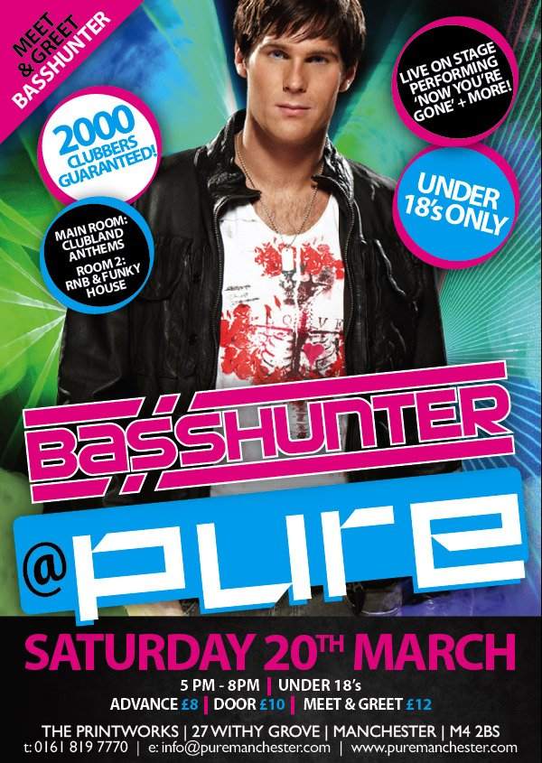 Bass Generation Live 2010 feat Basshunter a Pure, Manchester
