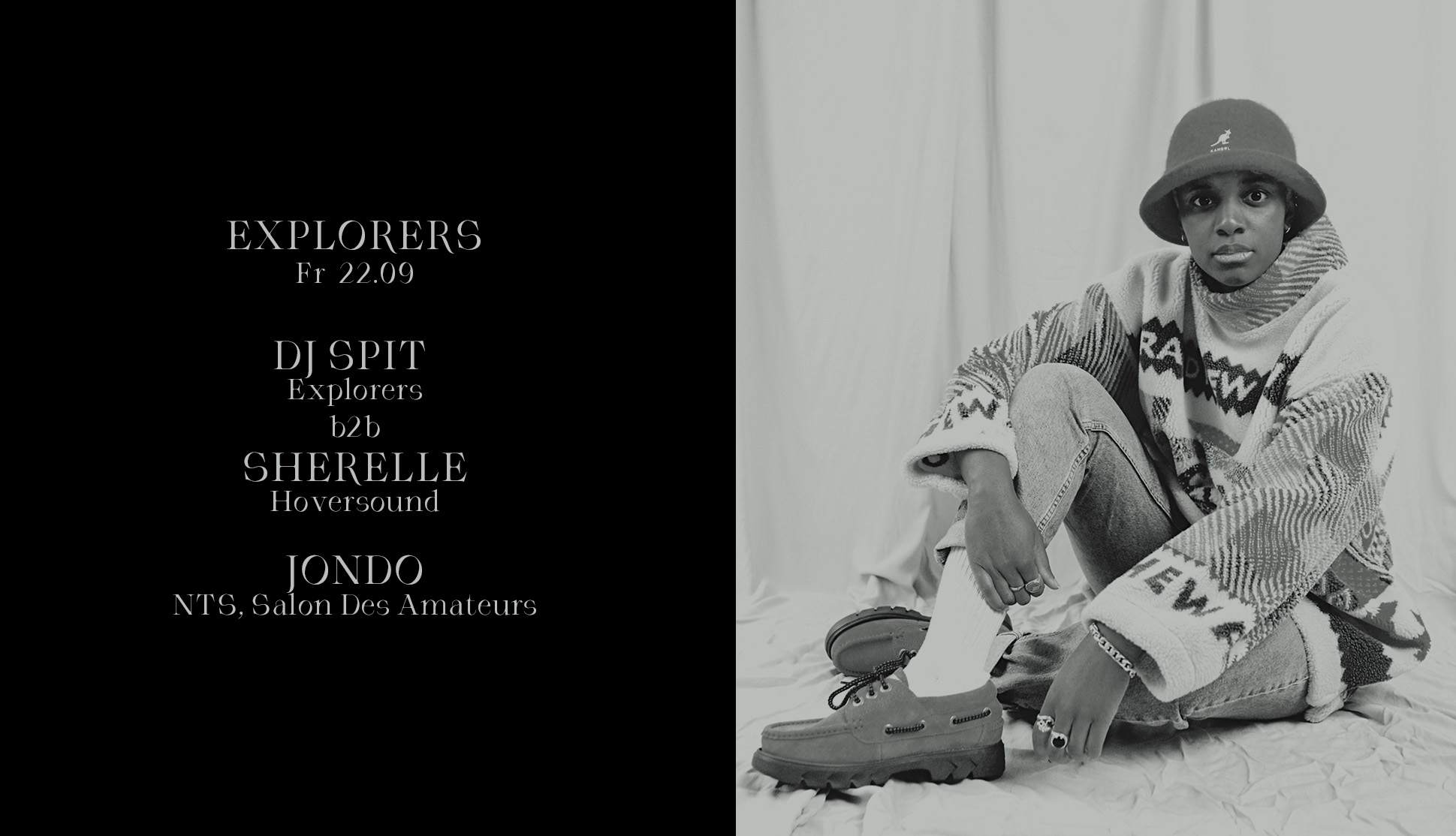 Explorers with DJ Spit b2b SHERELLE & Jondo at Gewölbe, Cologne