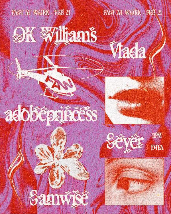 Fast At Work with OK Williams, Vlada, adobeprincess at TBA, Los Angeles
